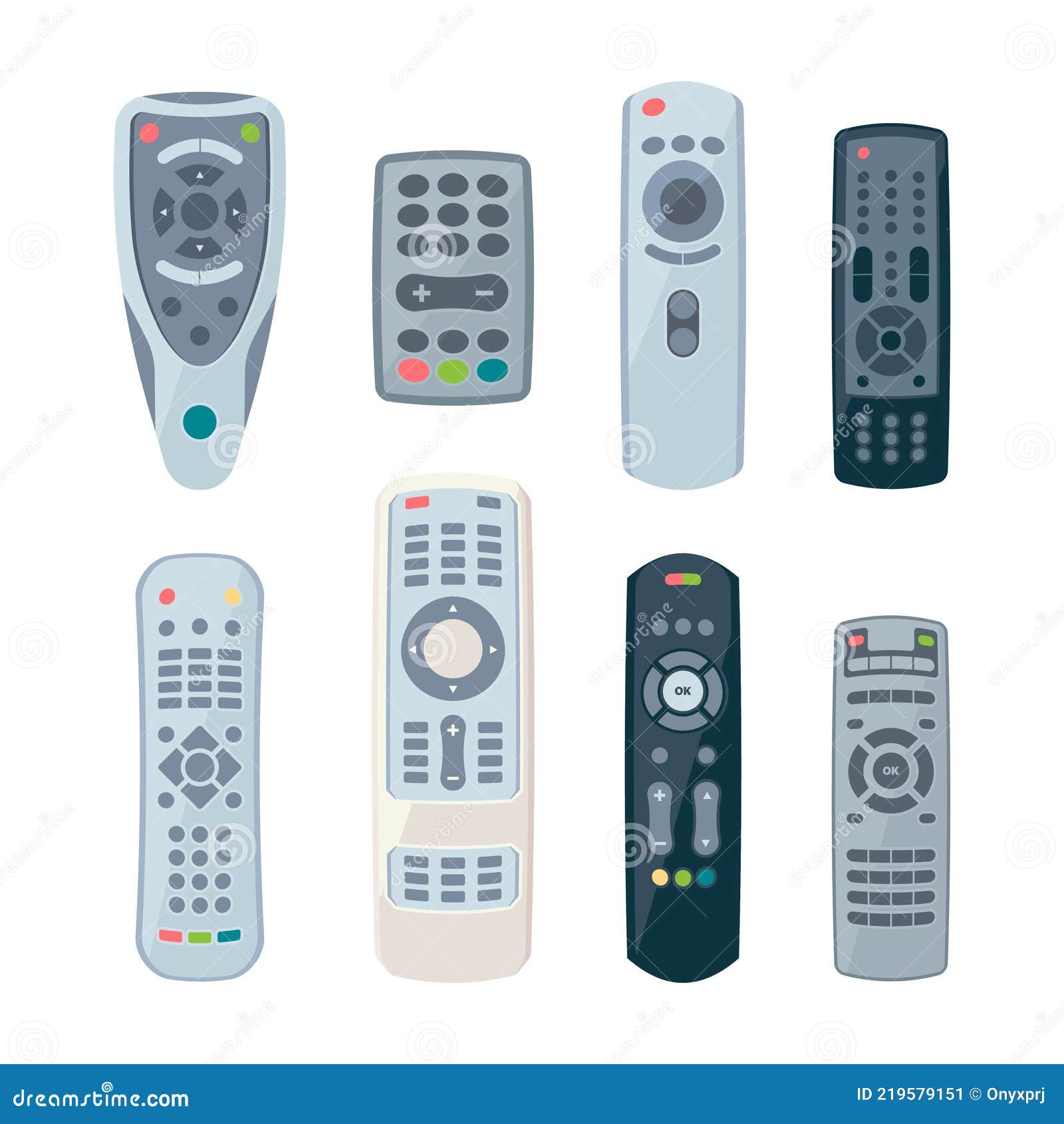 Remote Controllers for Tv. Electronic Control Items for Smart Home and ...