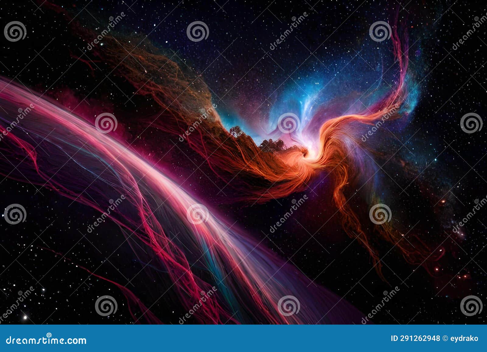 A Remote Corner of the Universe. Captivating Colors of Outer Space ...