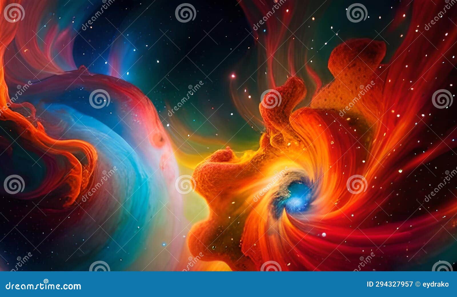 A Remote Corner of the Universe. Captivating Colors of Outer Space ...