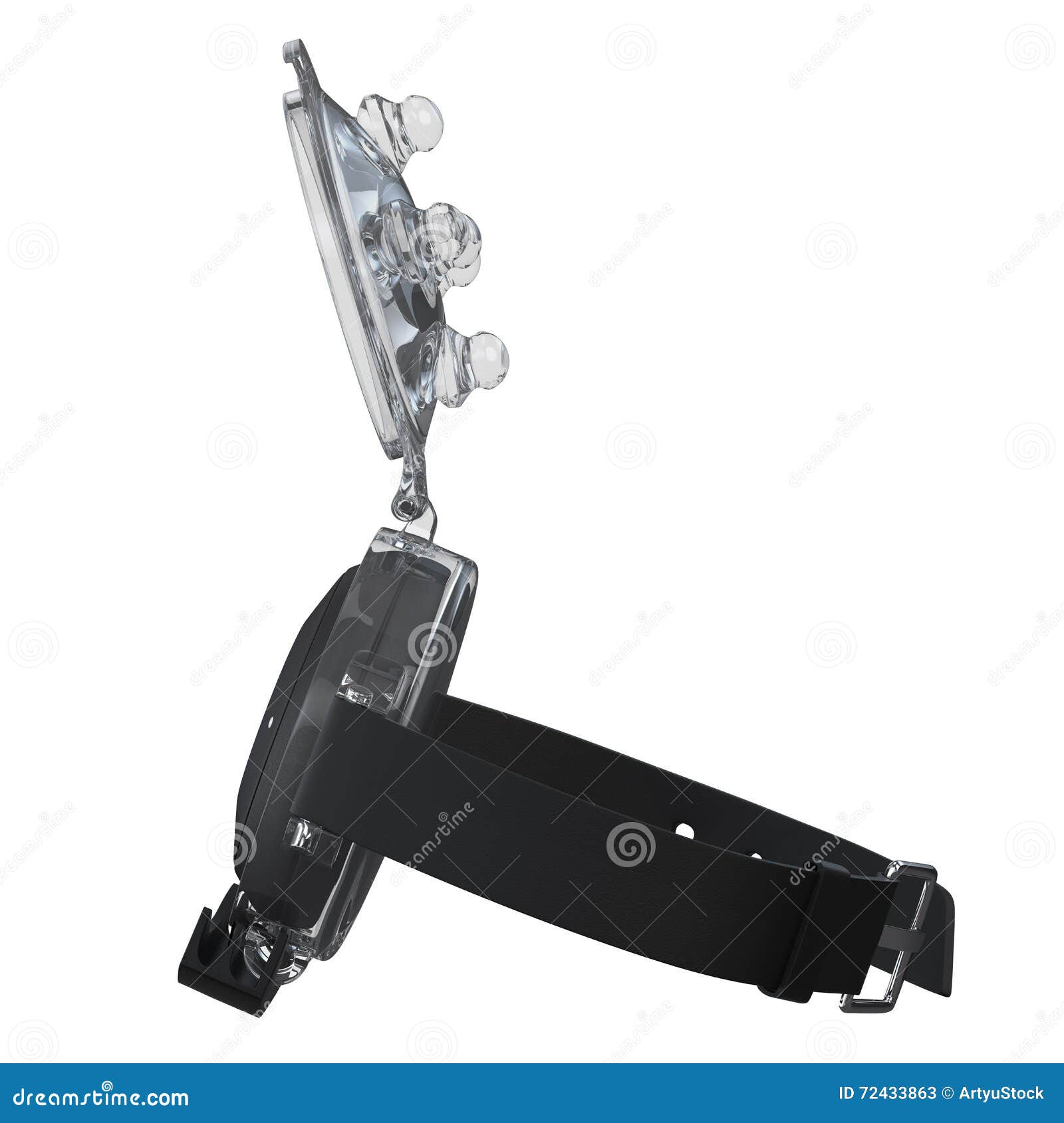 Remote Drone Remote Control, Side View Stock Illustration ...