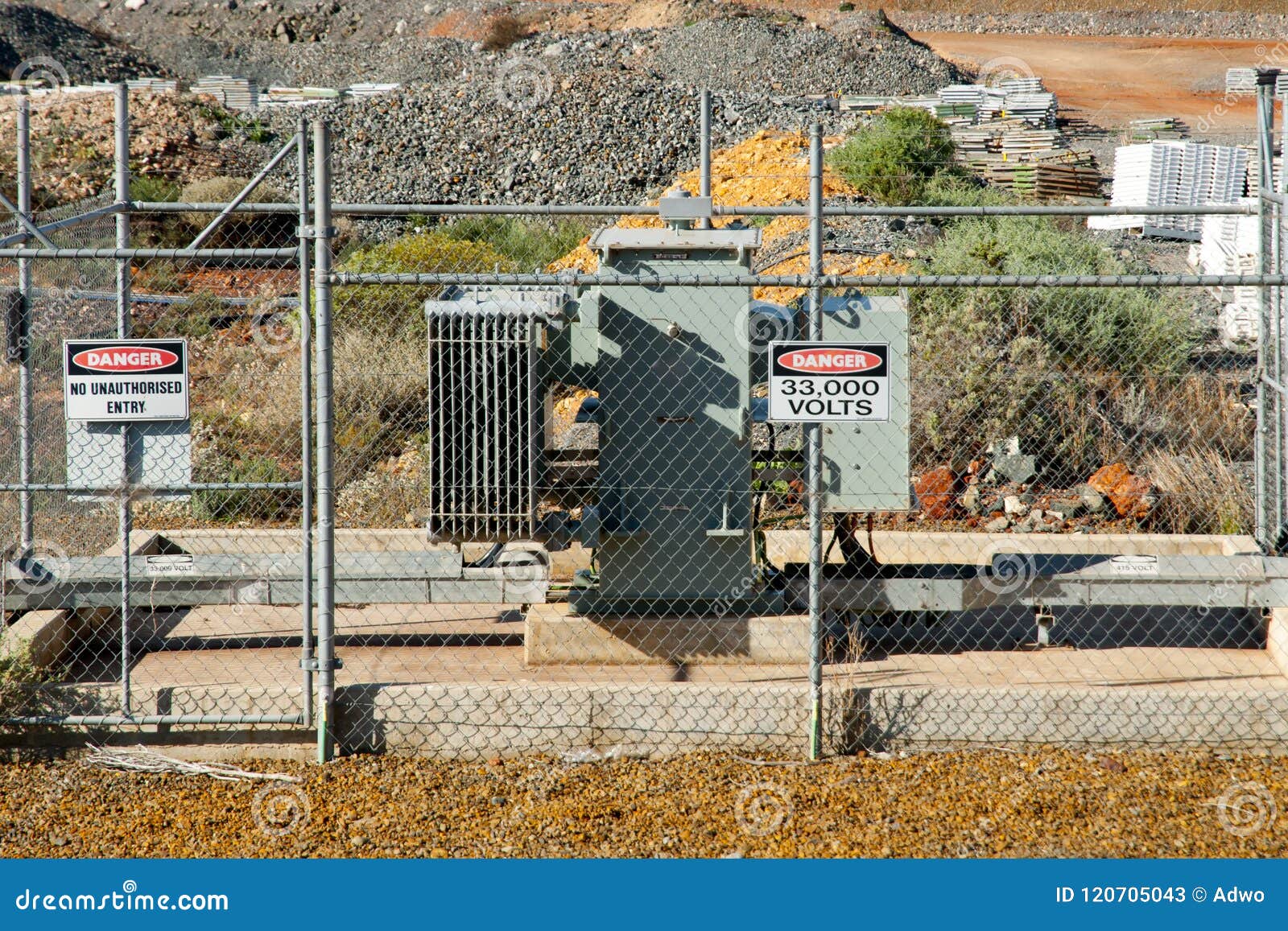 Remote Electric Transformers Stock Image - Image of electric ...