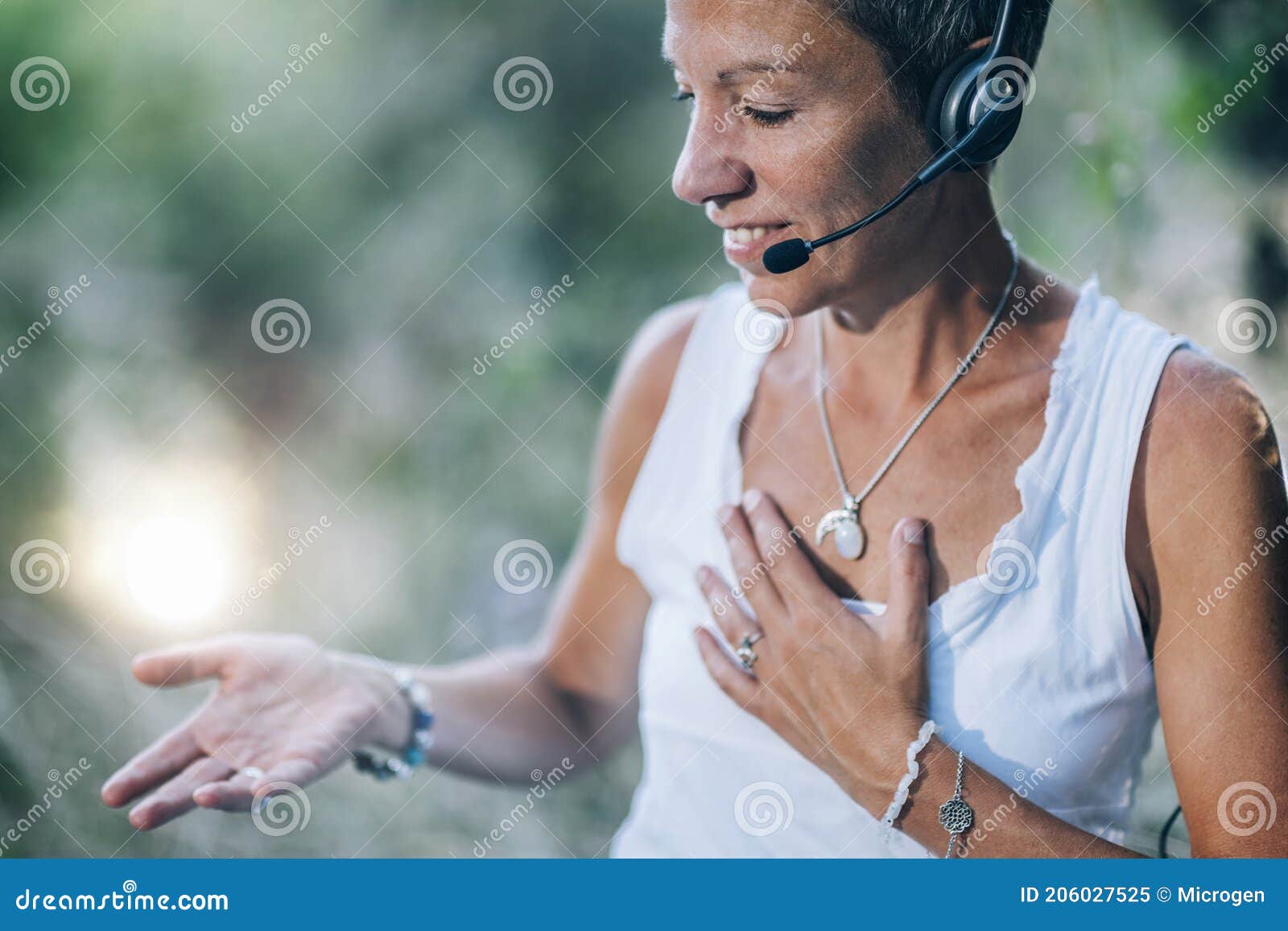 Remote Healing Therapy stock image. Image of honesty - 206027525