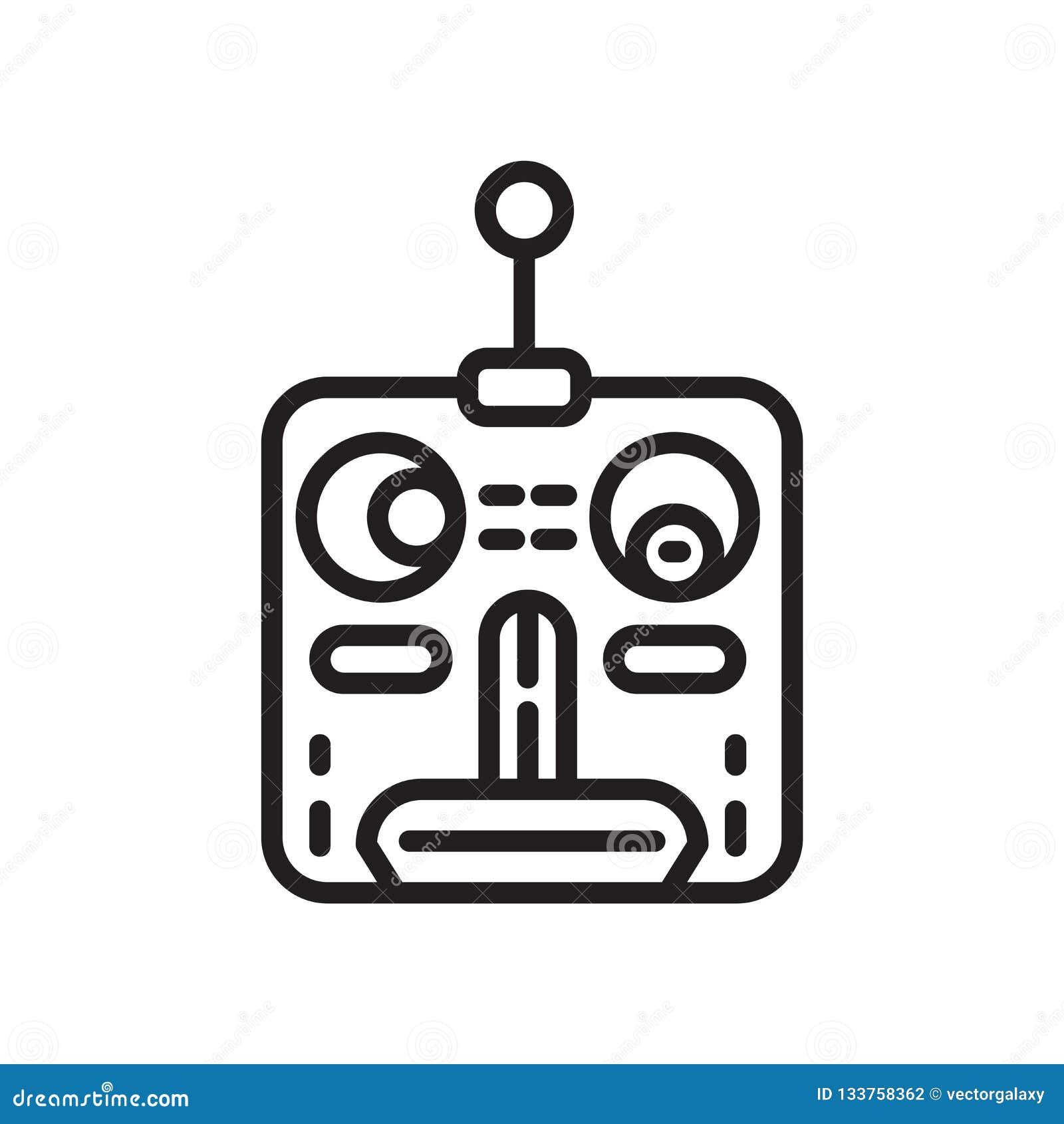 Remote Icon Vector Isolated on White Background, Remote Sign , L Stock ...