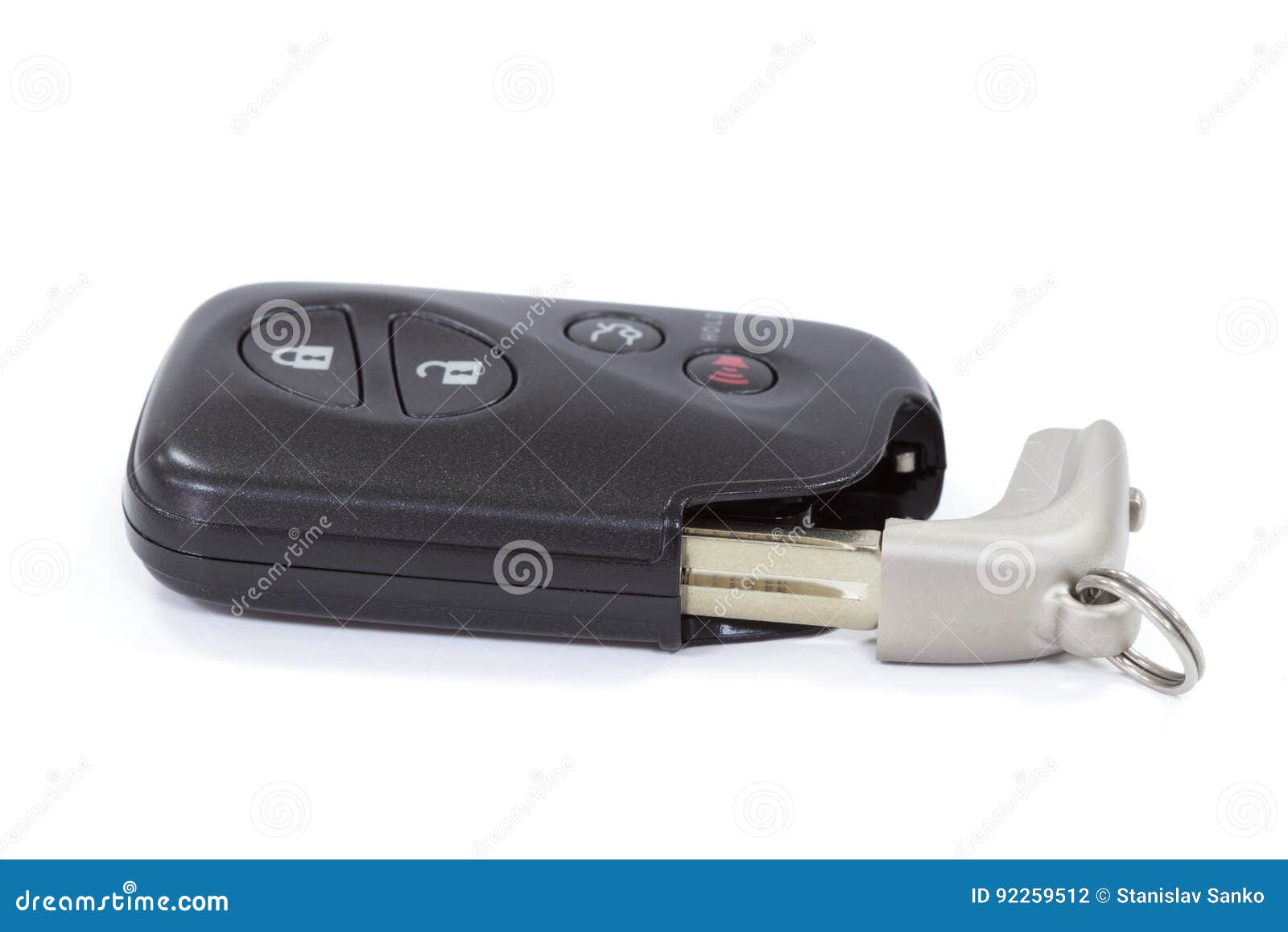 Remote key stock photo. Image of auto, entry, macro, button - 92259512