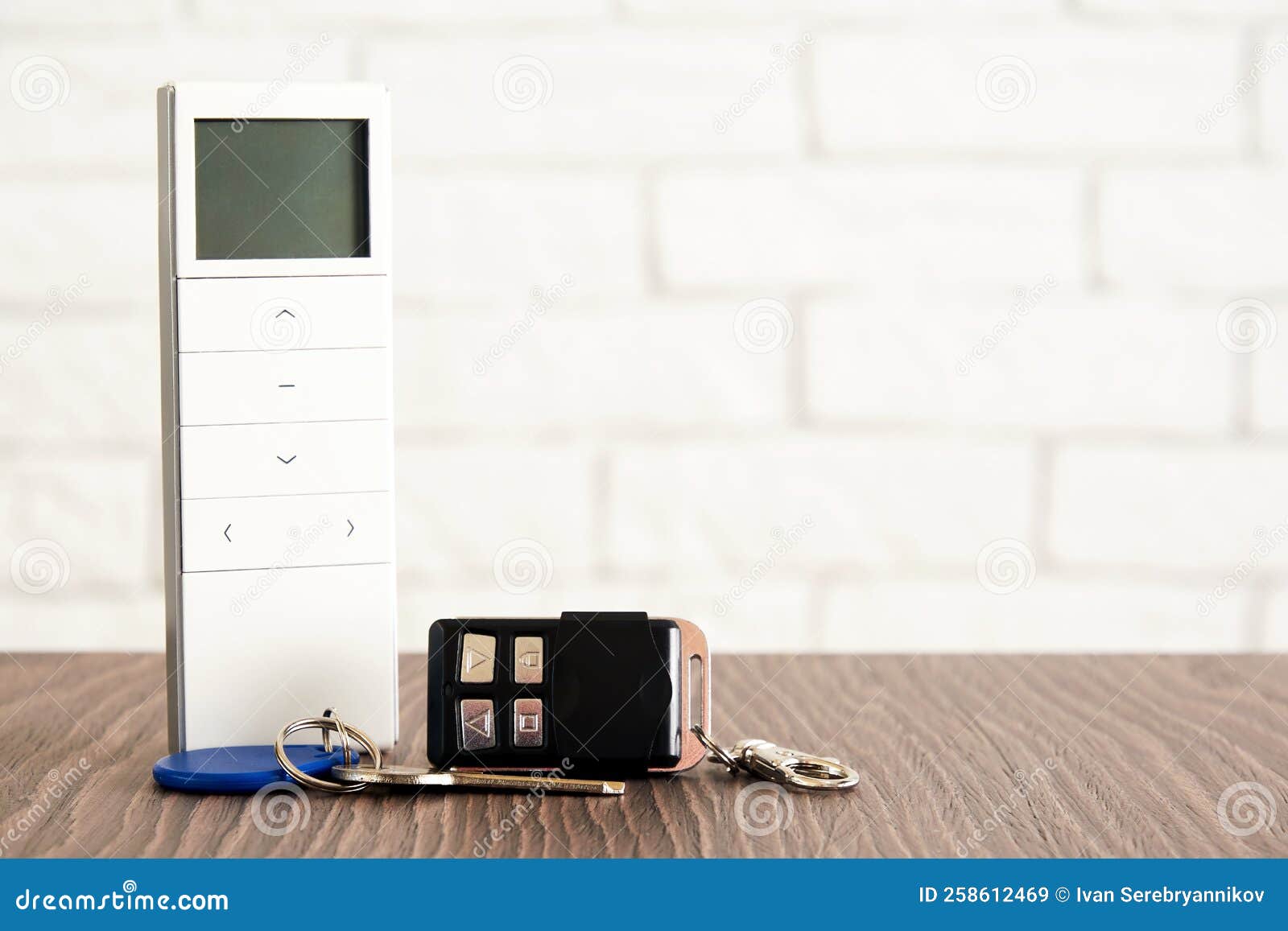 Remote Key with Buttons and Wireless Control with Display for House ...