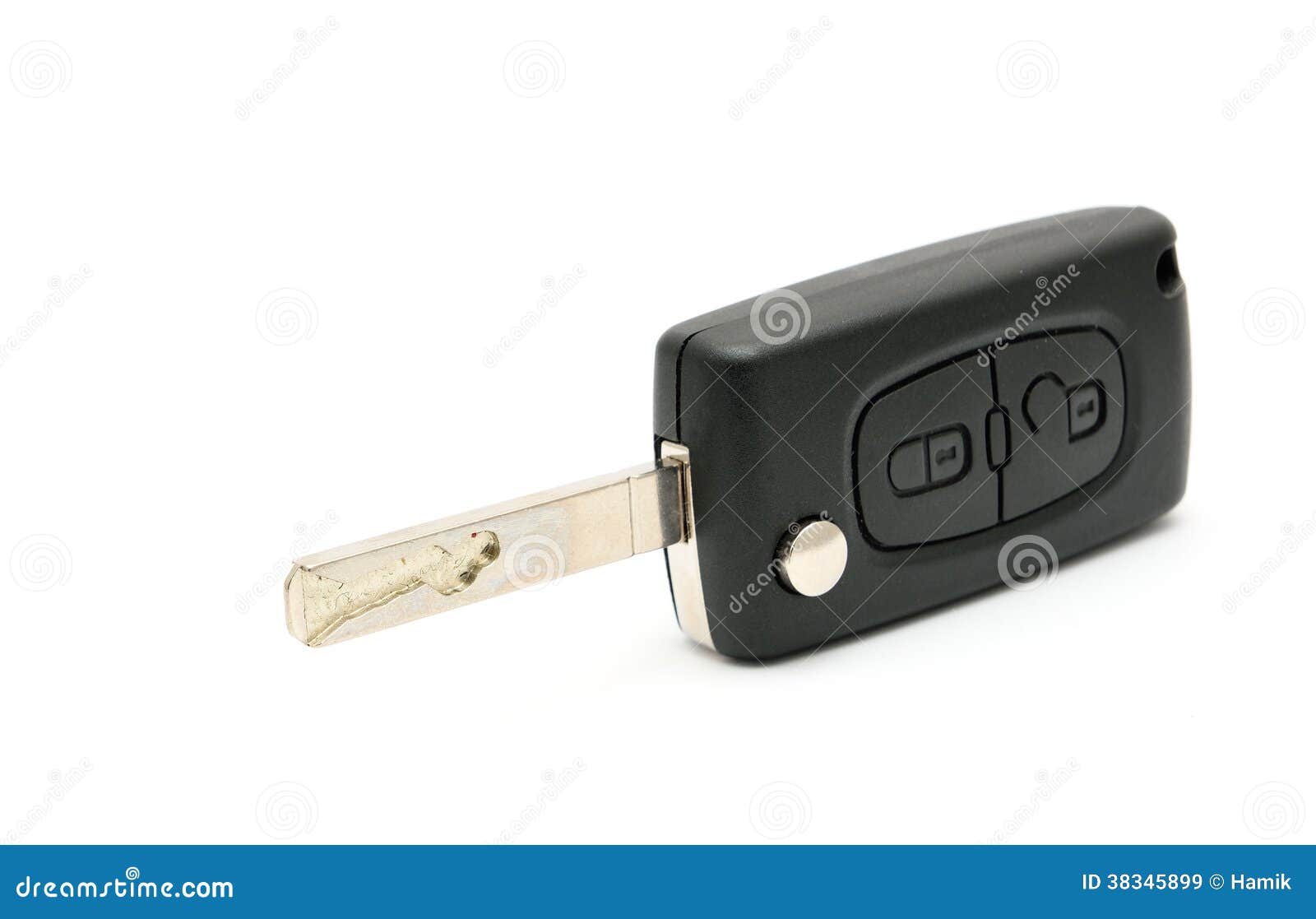 Remote key car stock image. Image of button, lock, metal - 38345899