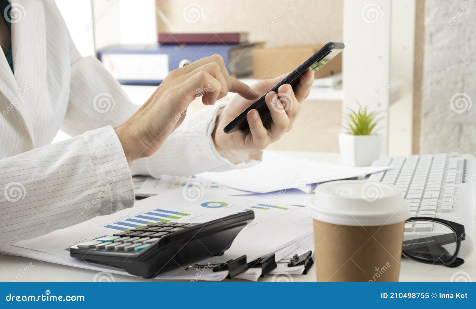Remote Learning or Work. Video Conference Stock Image - Image of desk ...