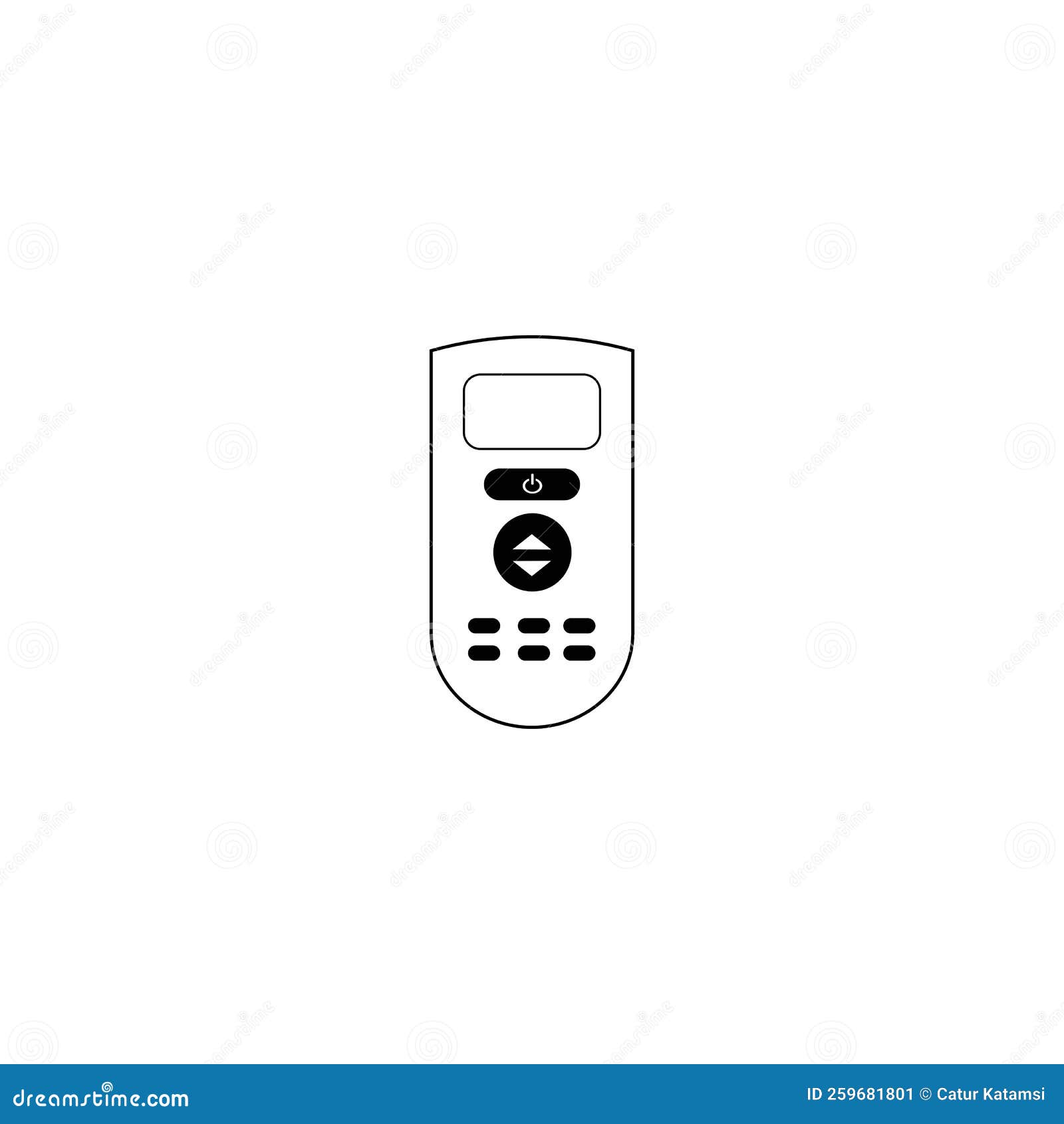 Remote logo icon vector stock illustration. Illustration of technology ...