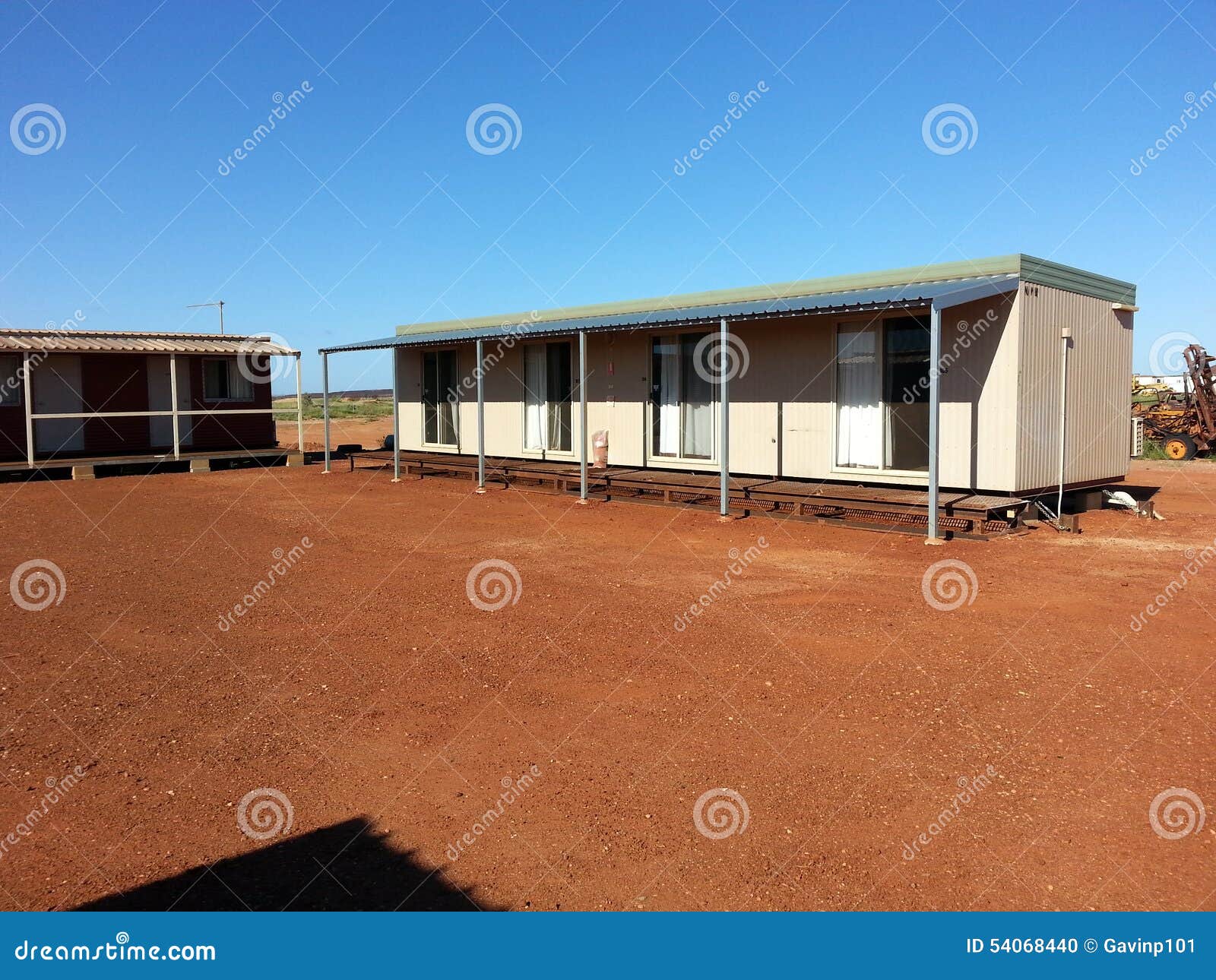 Remote Mining Camp Accomodation Stock Photo - Image of summer, alone ...