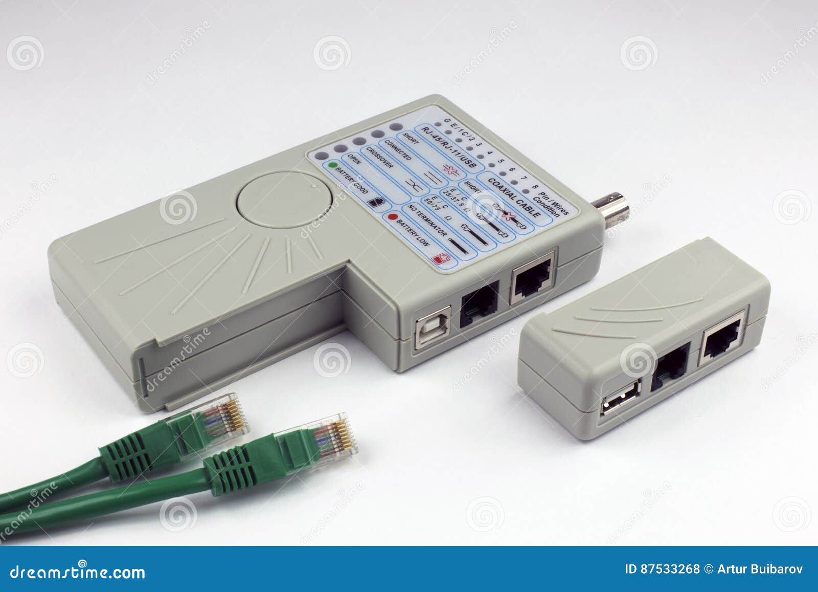 Remote network tester editorial stock photo. Image of interconnect ...