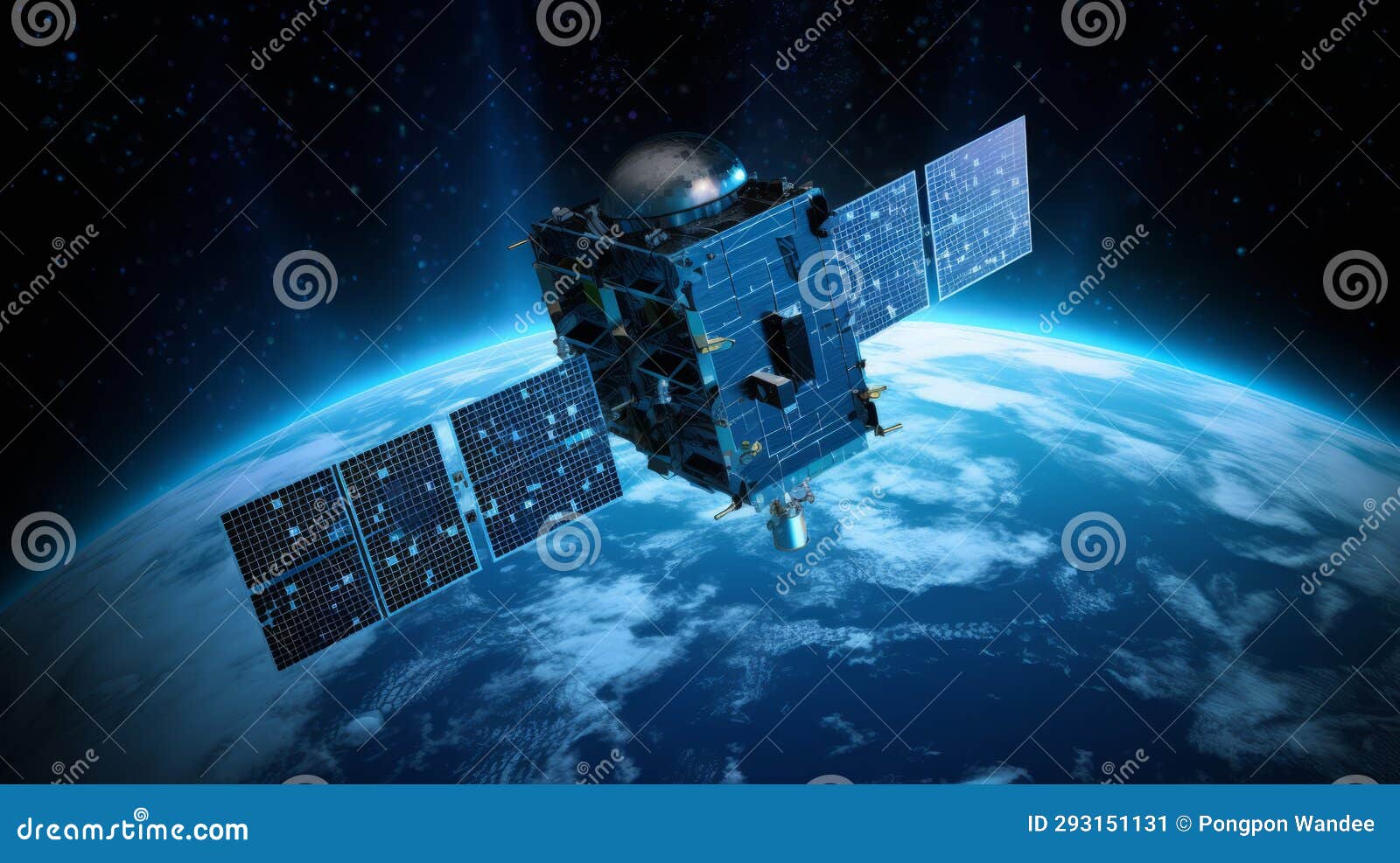 Remote Sensing Applications a Satellite Collects Data from the Earth S ...