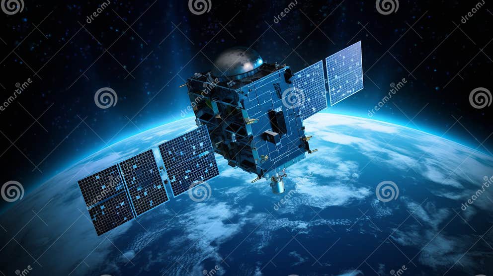 Remote Sensing Applications a Satellite Collects Data from the Earth S ...