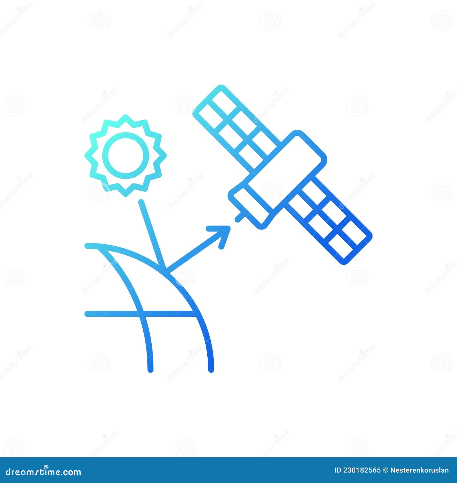 Remote Sensing Satellite Linear Icon Cartoon Vector | CartoonDealer.com ... Remote Sensing Satellite Linear Icon Cartoon Vector | CartoonDealer.com ...