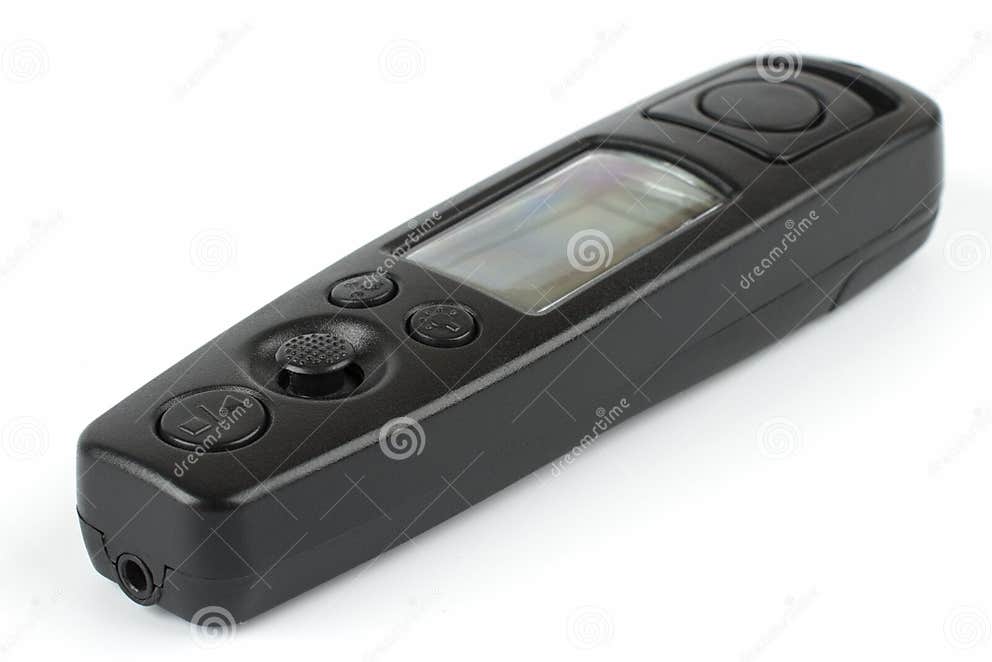 Remote Shutter for Dslr Camera Isolated on White Stock Image - Image of ...