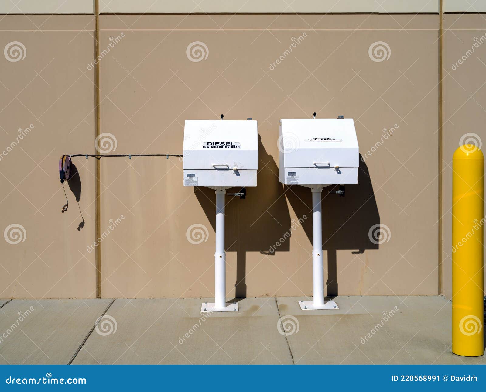 Remote Spill Containers on the Side of a Building Editorial Photo ...