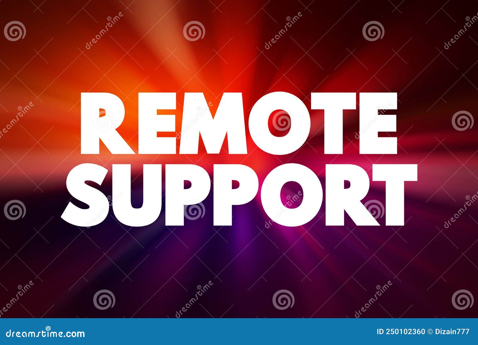 Remote Support - Action of Providing Technical Support Once a Remote ...