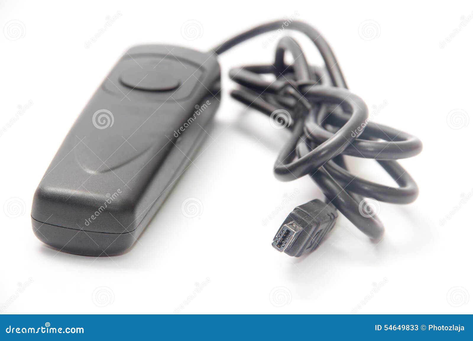 REMOTE SWITCH SHUTTER DSLR CAMERA LONG EXPOSURE Stock Image - Image of ...