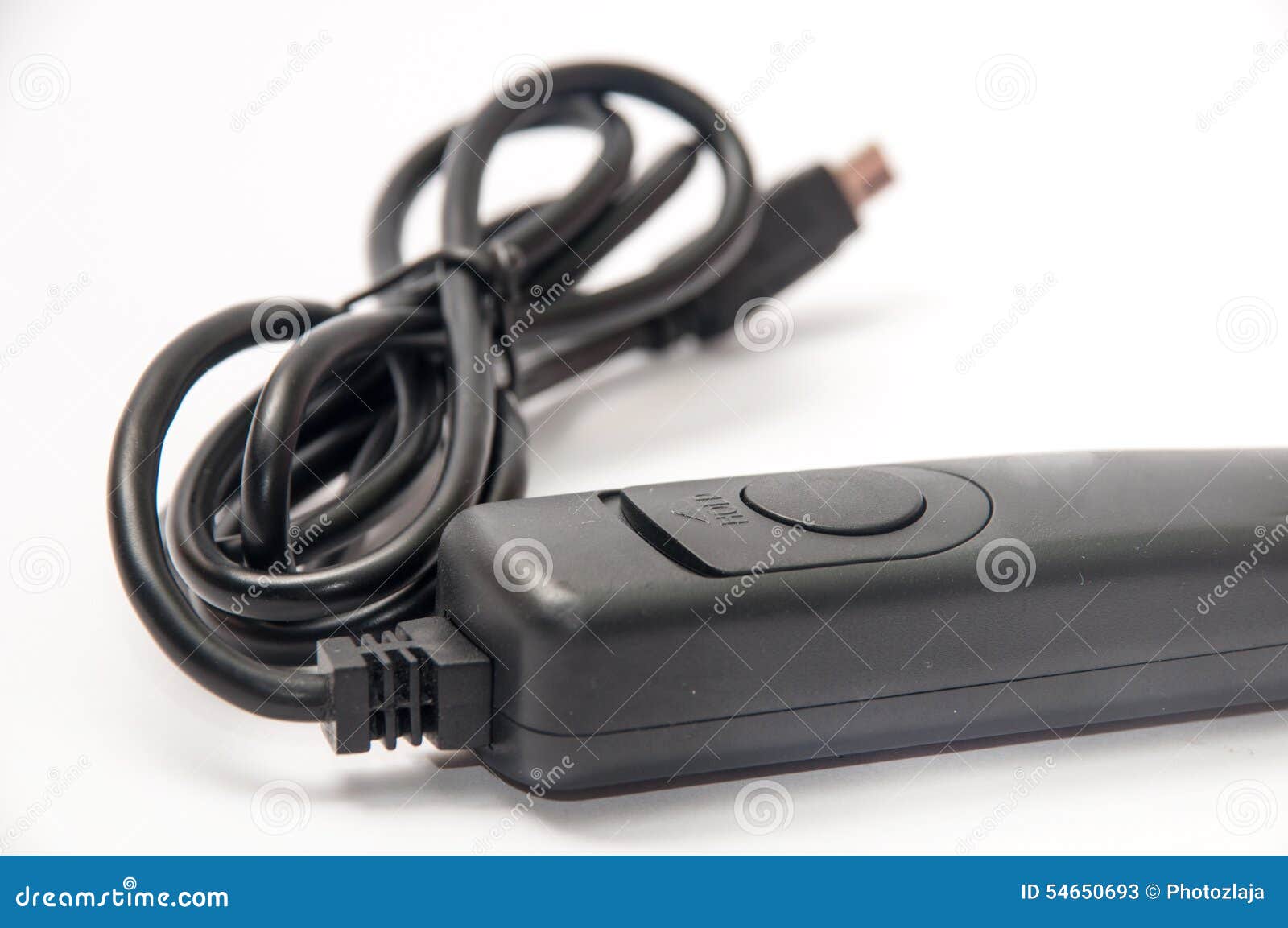 REMOTE SWITCH SHUTTER DSLR CAMERA LONG EXPOSURE Stock Image - Image of ...