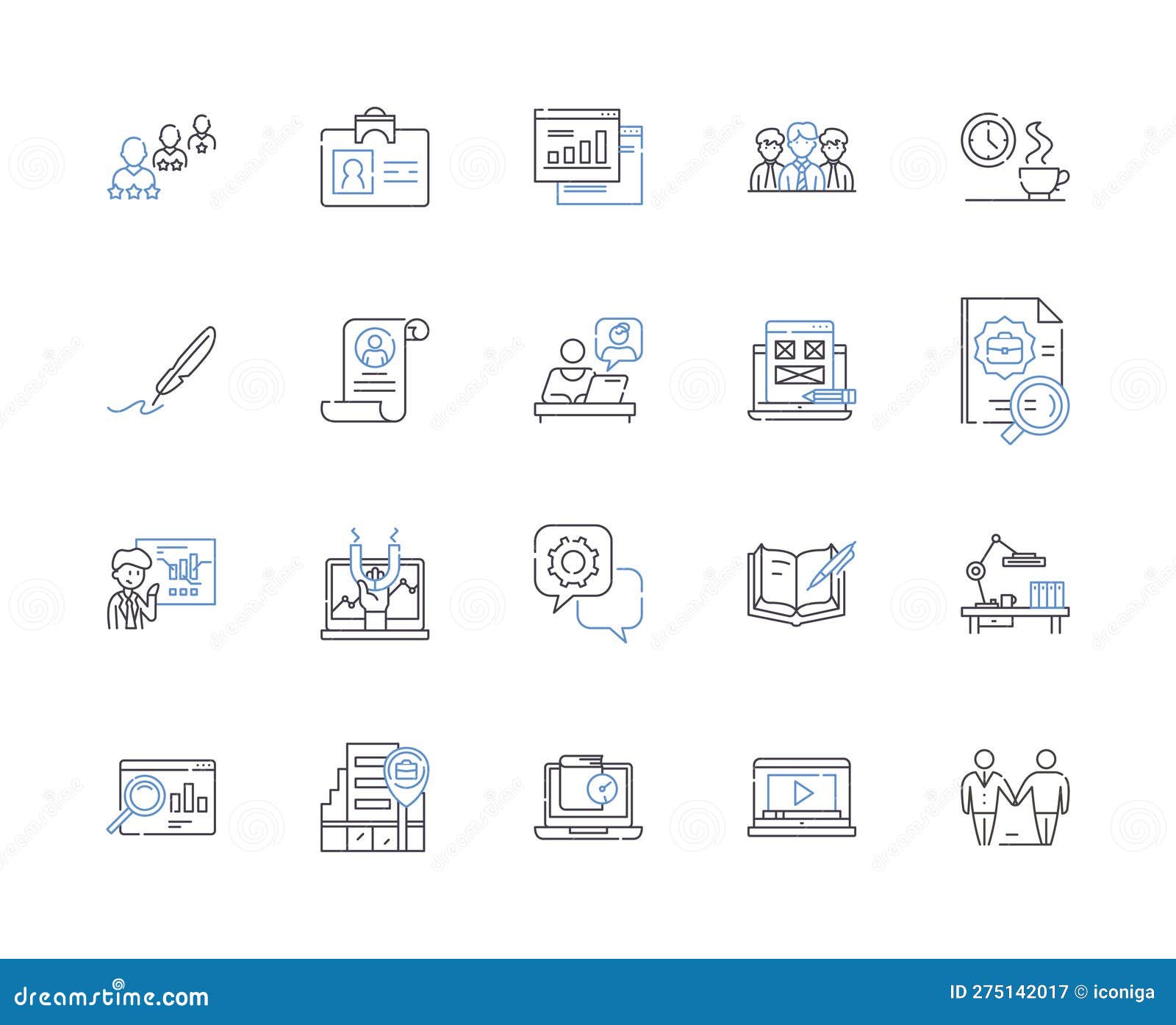 Digital Workforce Linear Icons Set. Automation, Robotics, Virtuality ... Digital Workforce Linear Icons Set. Automation, Robotics, Virtuality ...