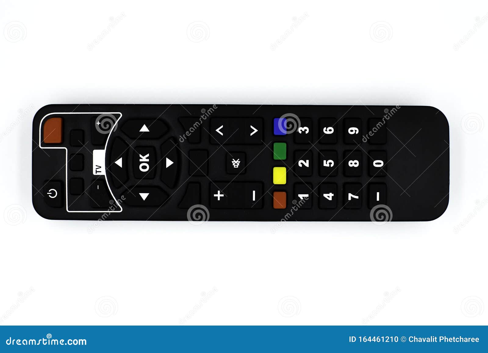 Remote stock photo. Image of choice, menu, isolated - 164461210