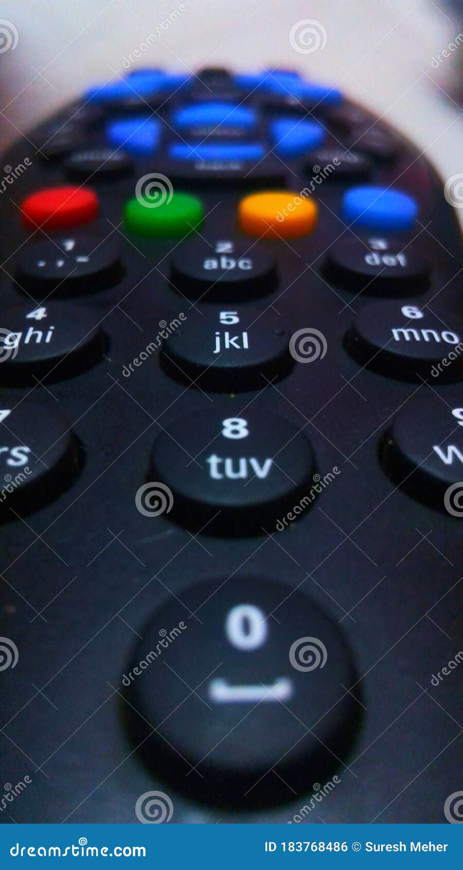 Remote vision stock photo. Image of button, tatasky - 183768486