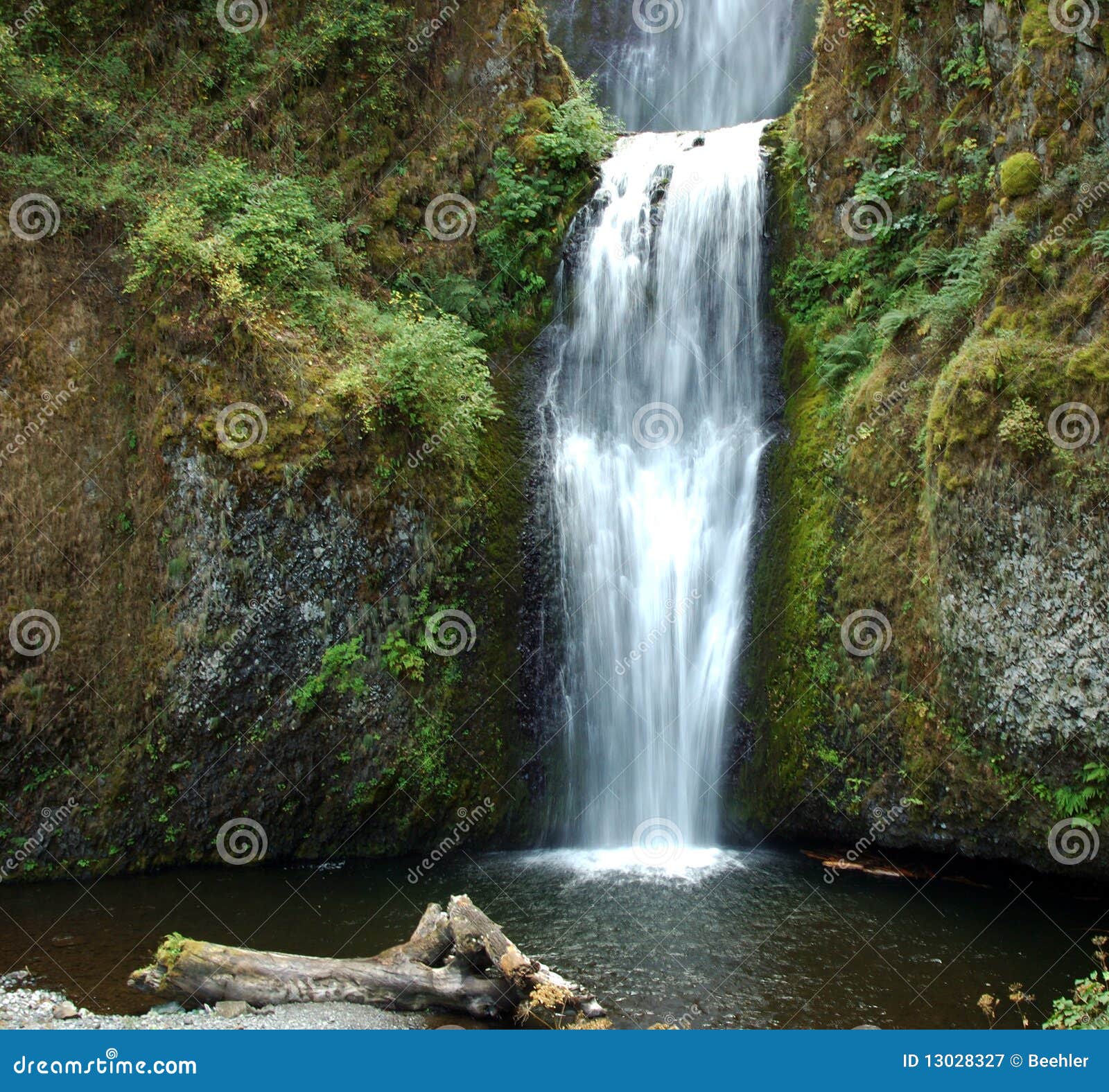 Remote Waterfall stock image. Image of travel, water - 13028327