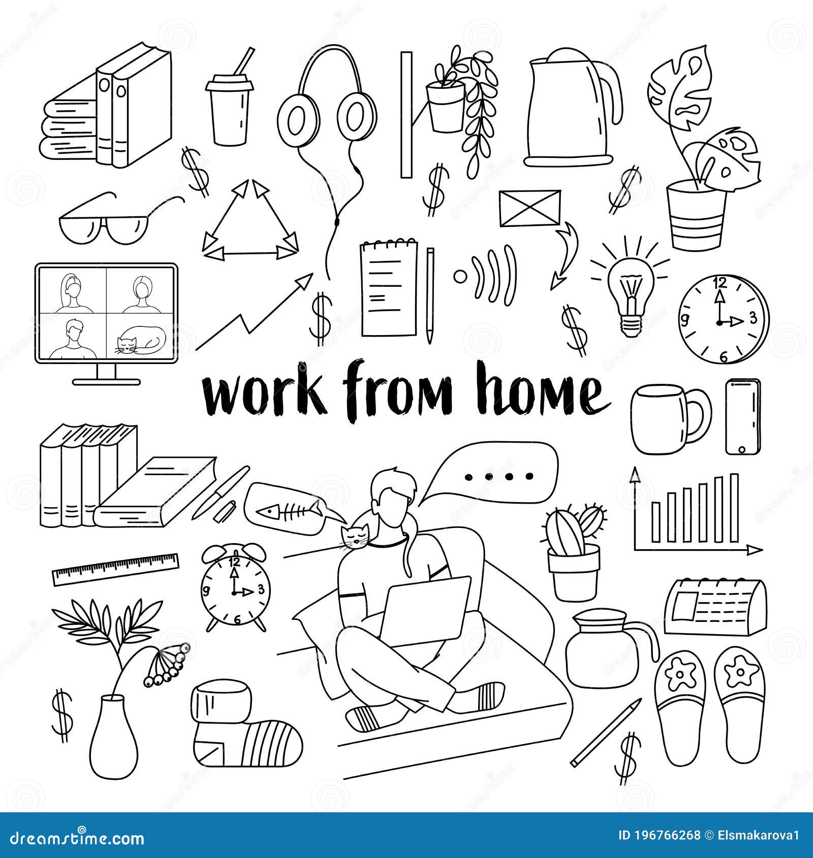 Remote Work, Freelancing, Freelance Tools and Workspace. Work from Home ...