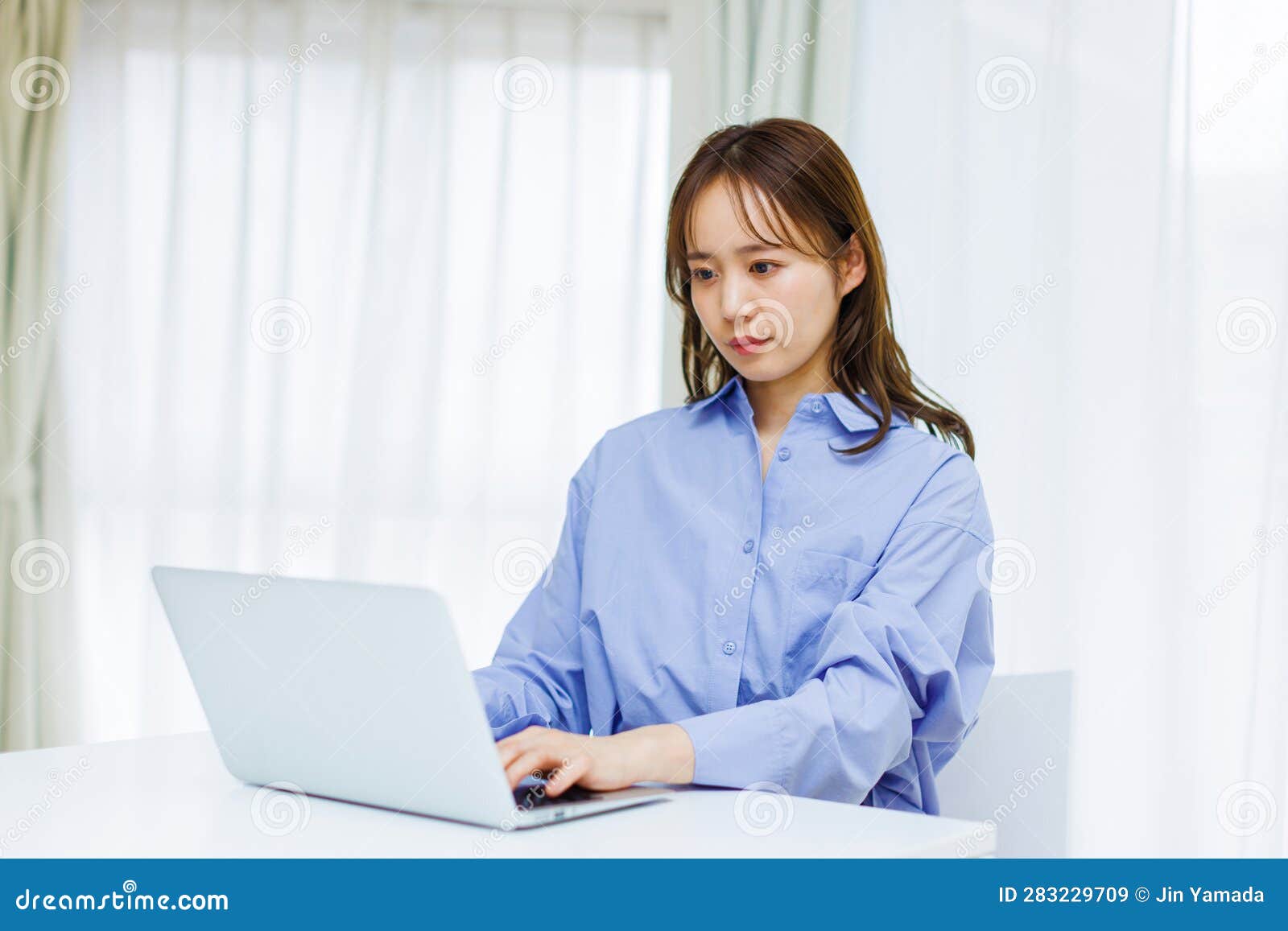 Remote work image stock image. Image of japanese, room - 283229709