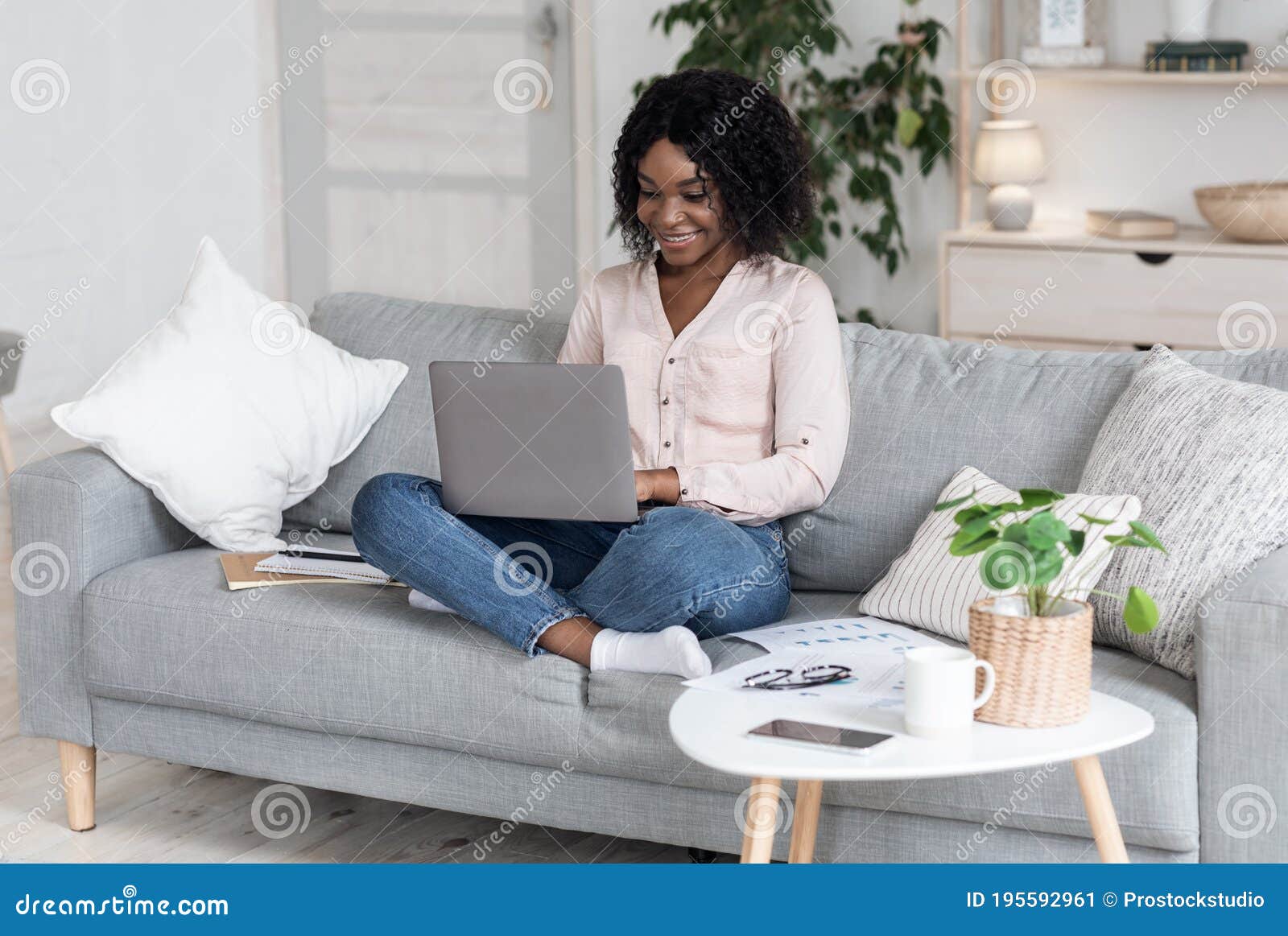 18,445 Black Woman Working Home Stock Photos - Free & Royalty-Free ...