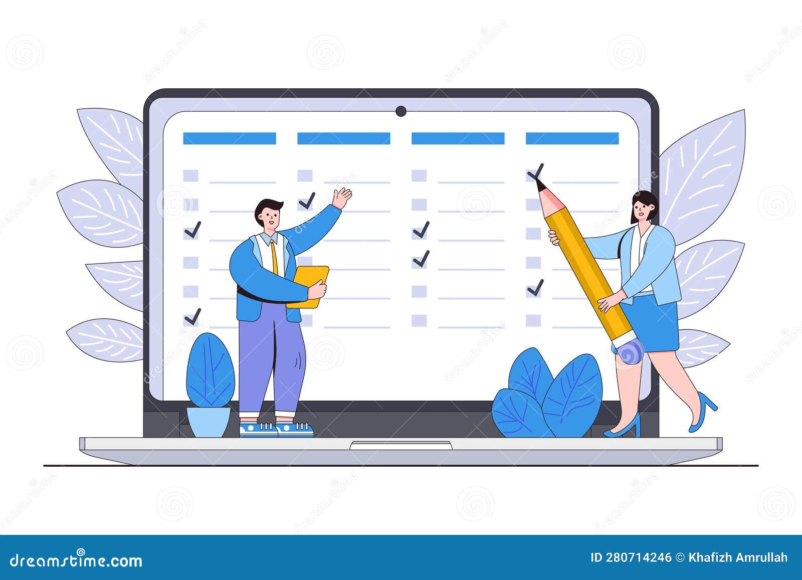 Remote Work and Telecommuting Concept with Person Managing Tasks ...