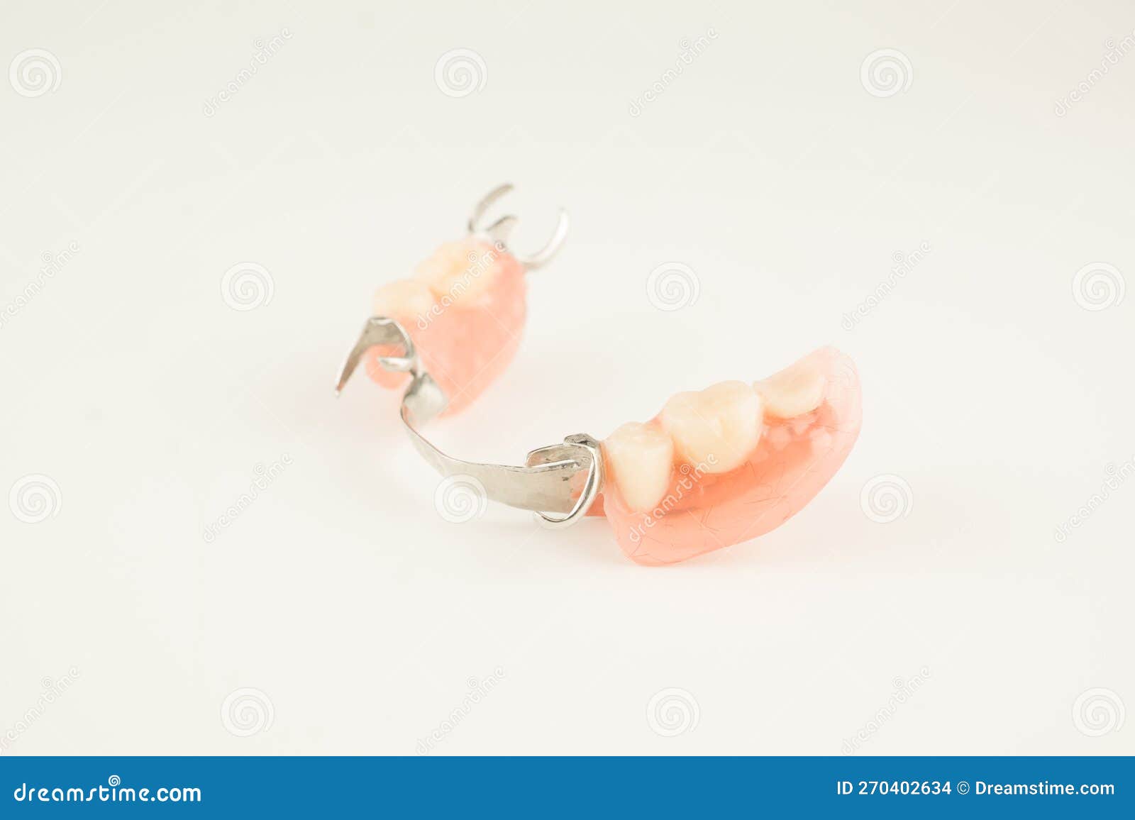 Removable Dental Prostheses Stock Photo - Image of laboratory, clean ...