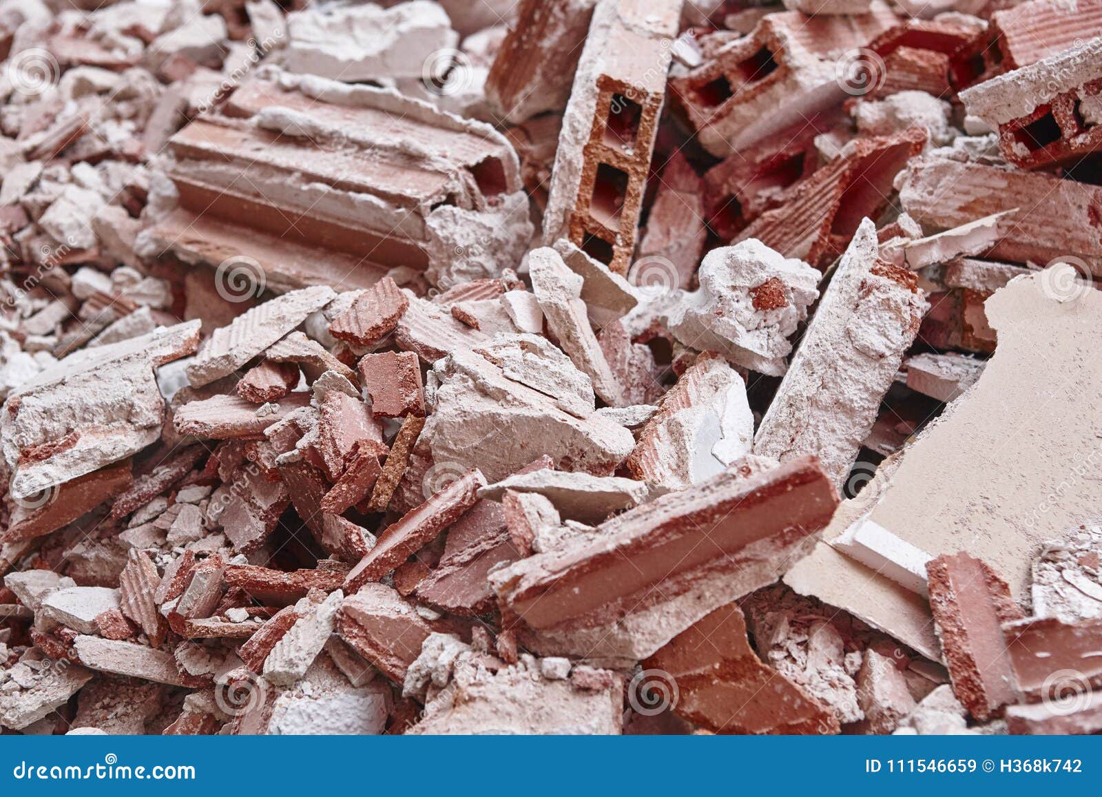 Removal of Debris. Construction Waste. Building Demolition. Earthquake ...
