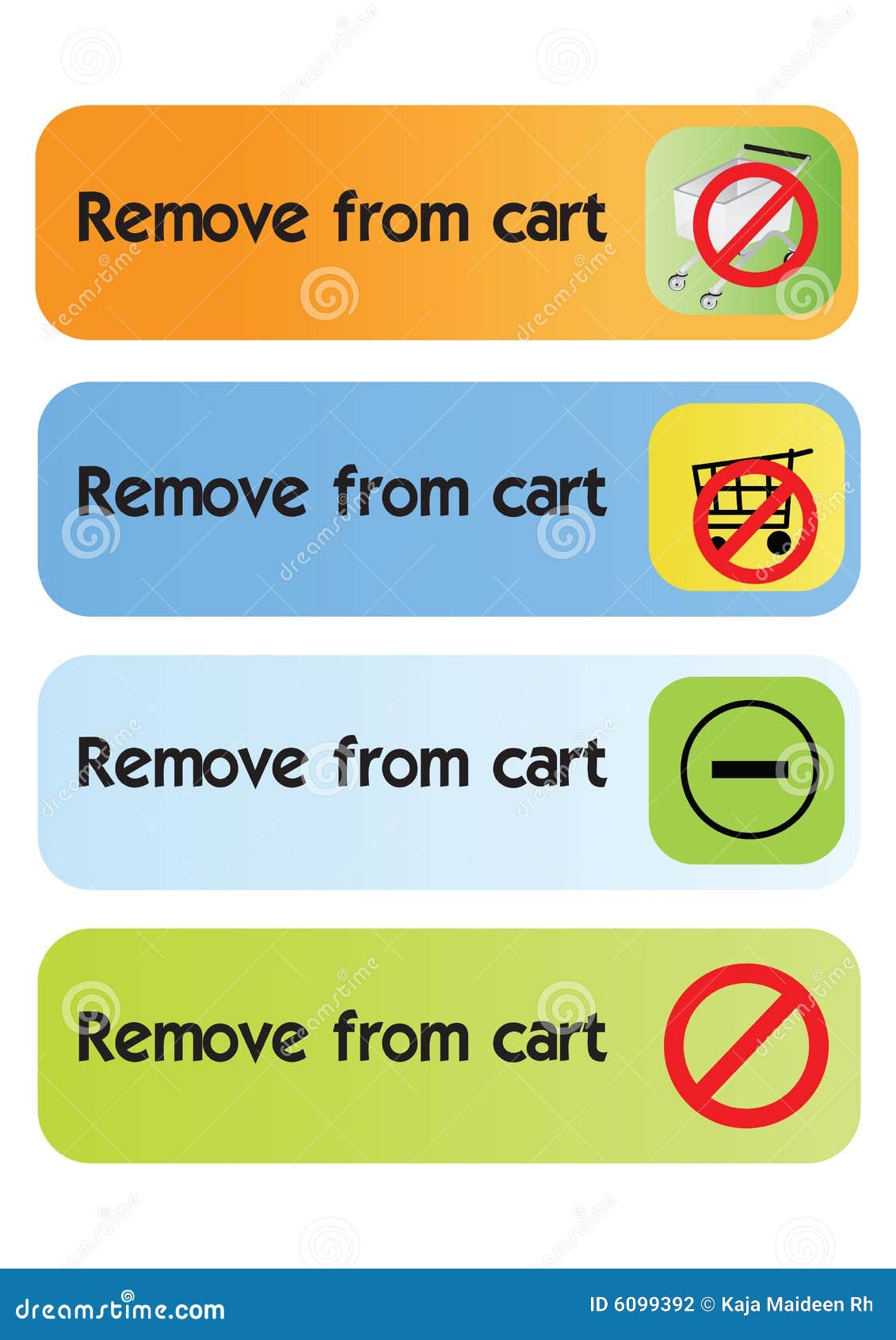 Remove from cart - vector stock vector. Illustration of department ...