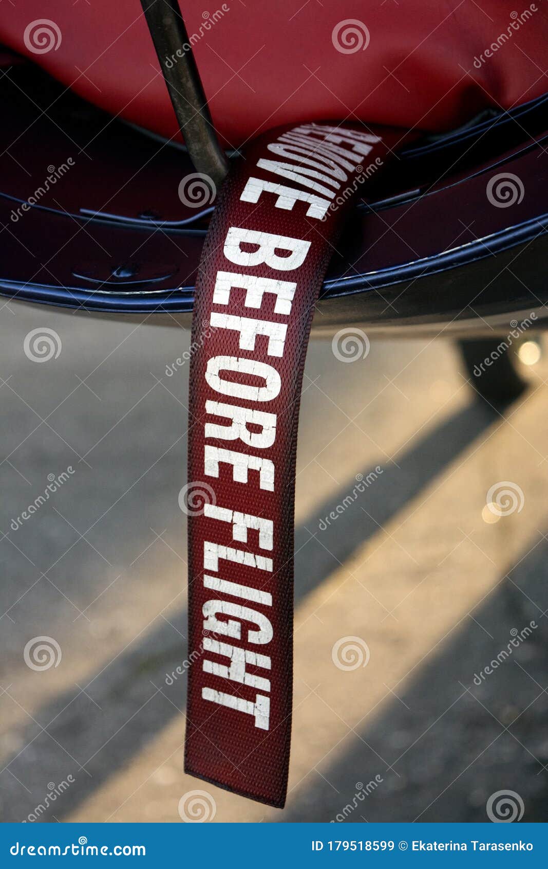 Remove before flight stock image. Image of airport, rail - 179518599