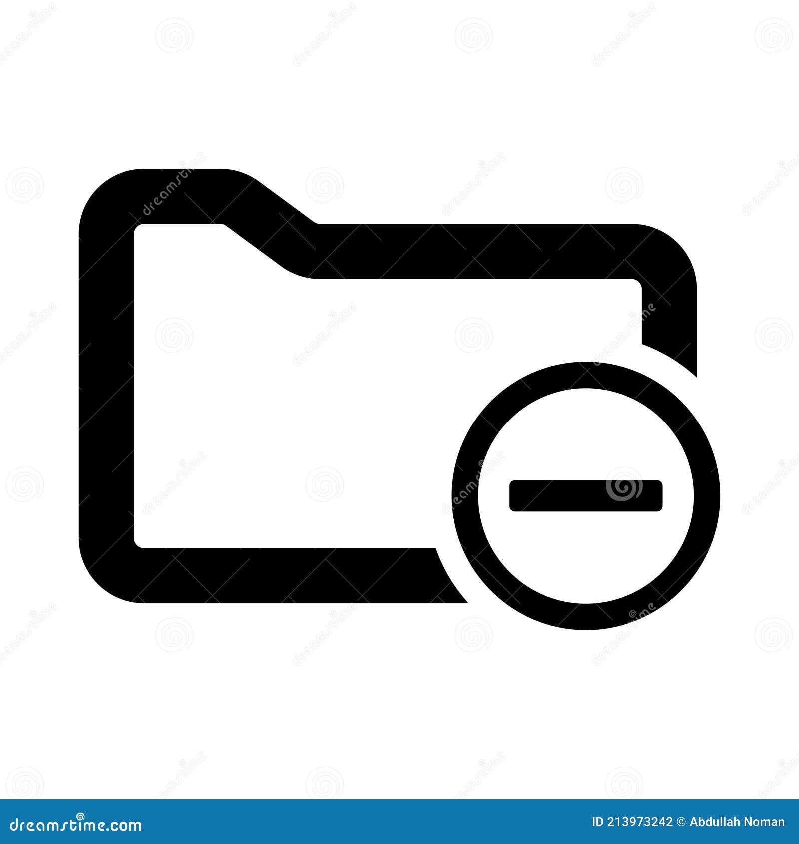 Remove Folder Icon Vector | CartoonDealer.com #108209328