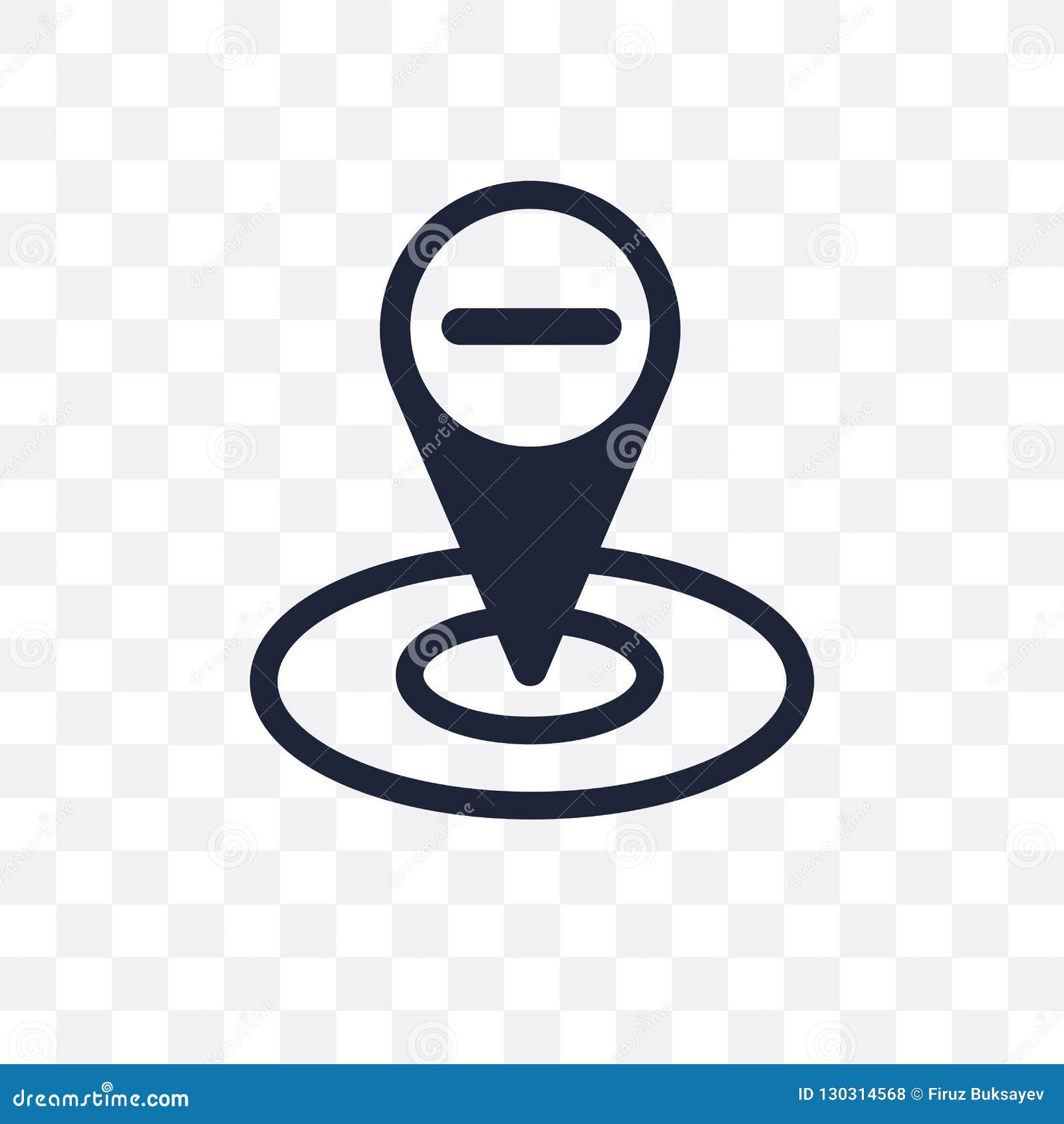 Remove Location Icon. Trendy Remove Location Logo Concept On White ...