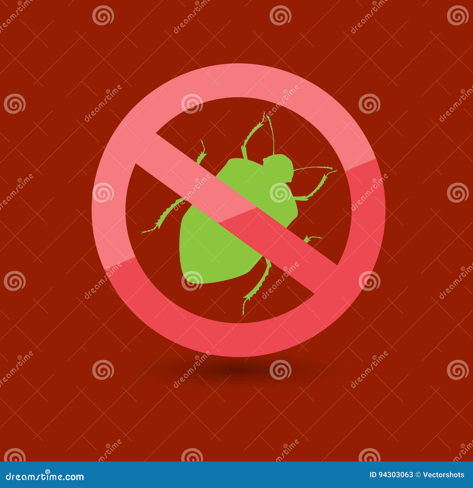 Remove Louse Insects Symbol Stock Vector - Illustration of insect ...
