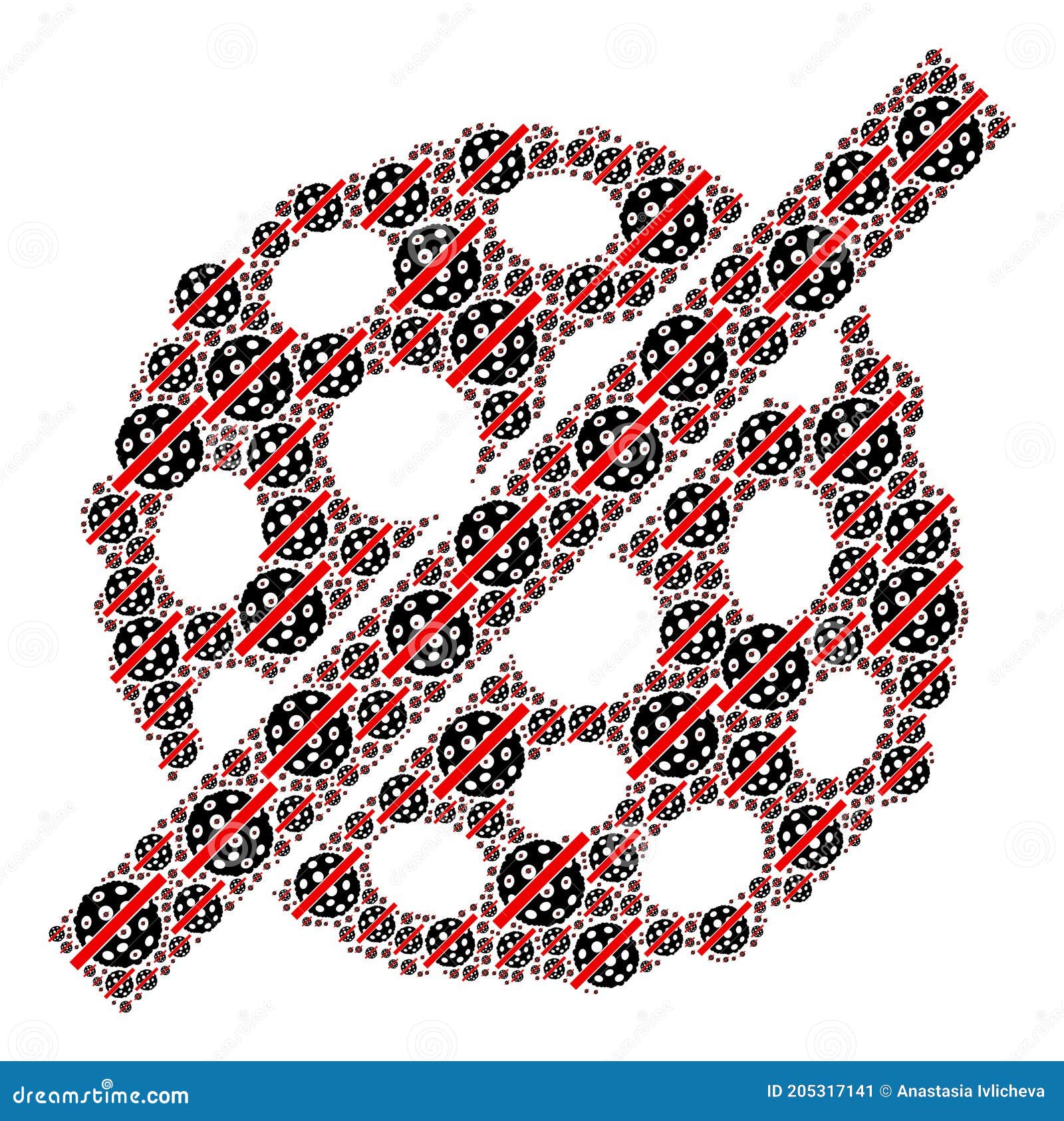 Remove Microbe Spore Recursion Mosaic Of Itself Items Stock Vector Illustration Of Hygiene
