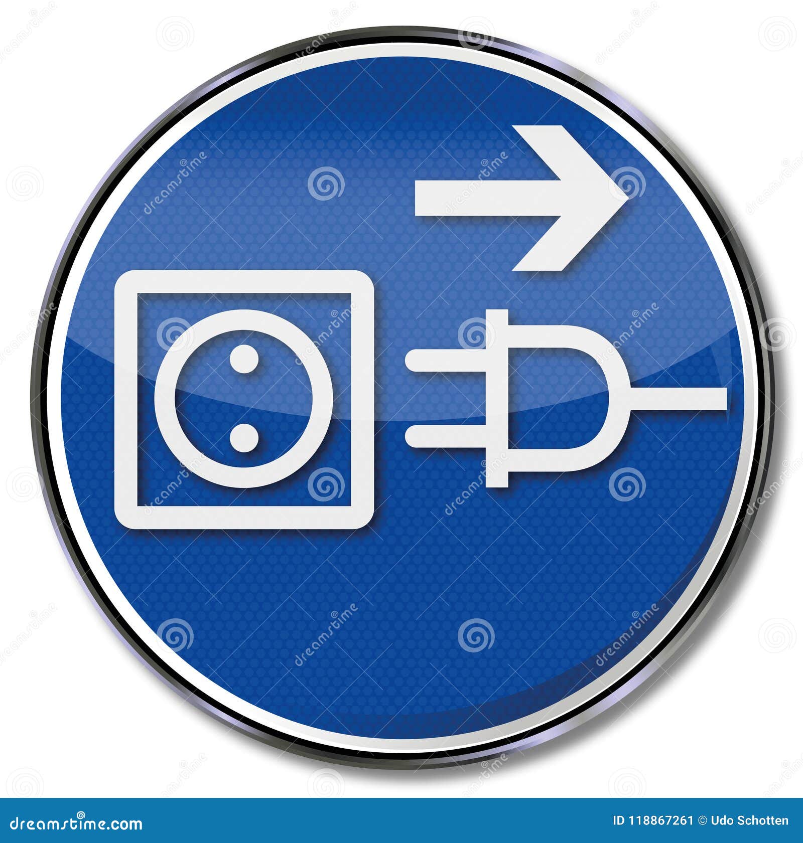 Remove Plug in after Use the Power Cord Stock Vector - Illustration of ...