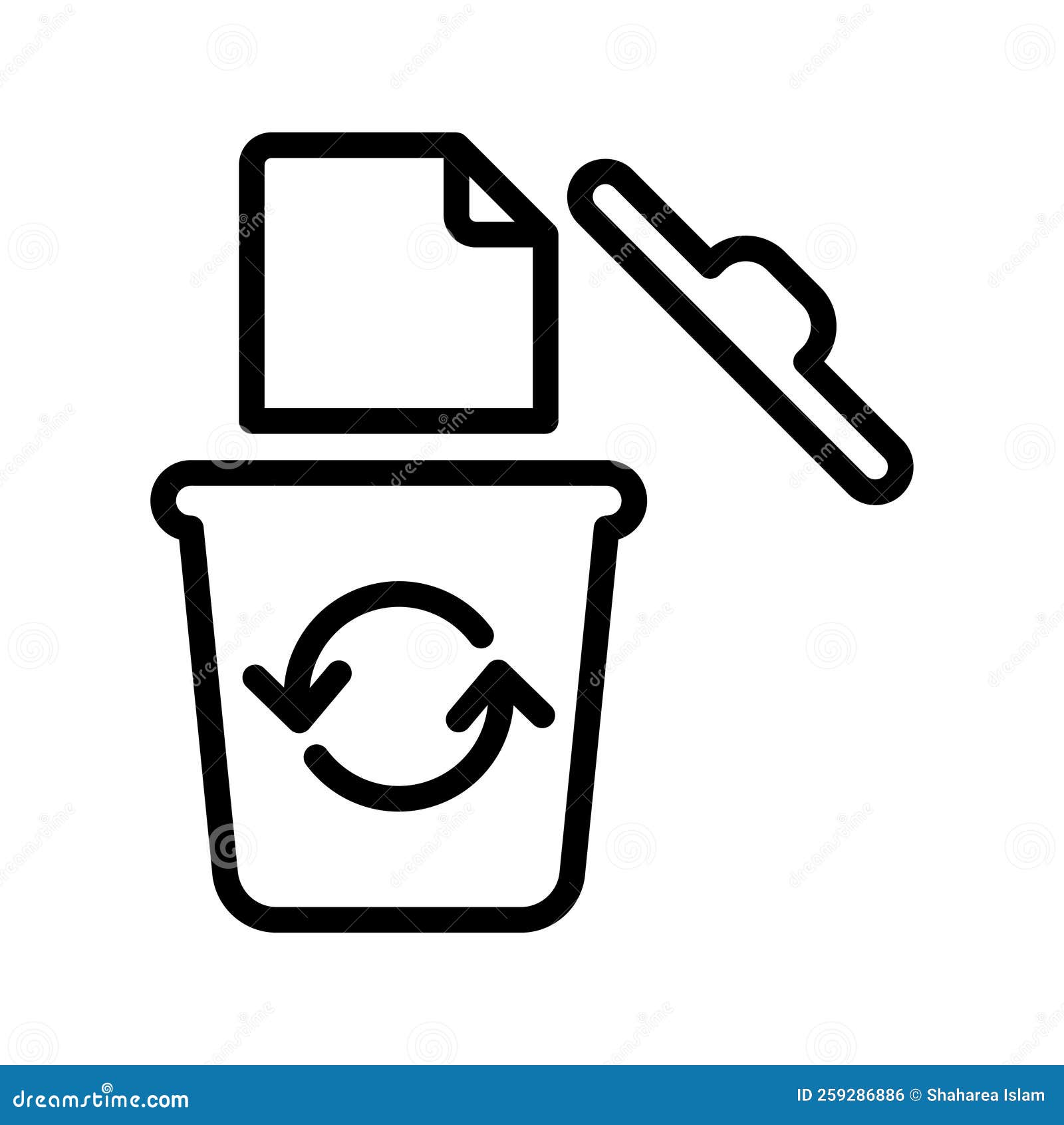 Remove project icon stock vector. Illustration of icon - 259286886
