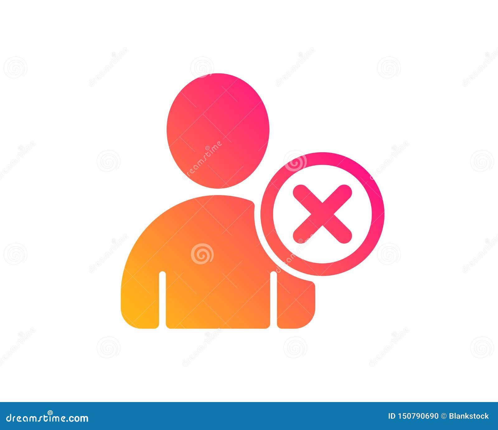 Remove User Icon. Profile Avatar Sign. Vector Stock Vector ...