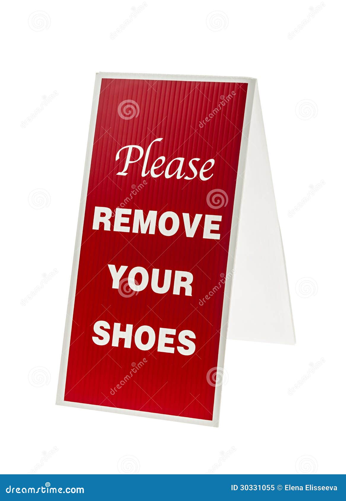 Remove your shoes sign stock image. Image of background - 30331055