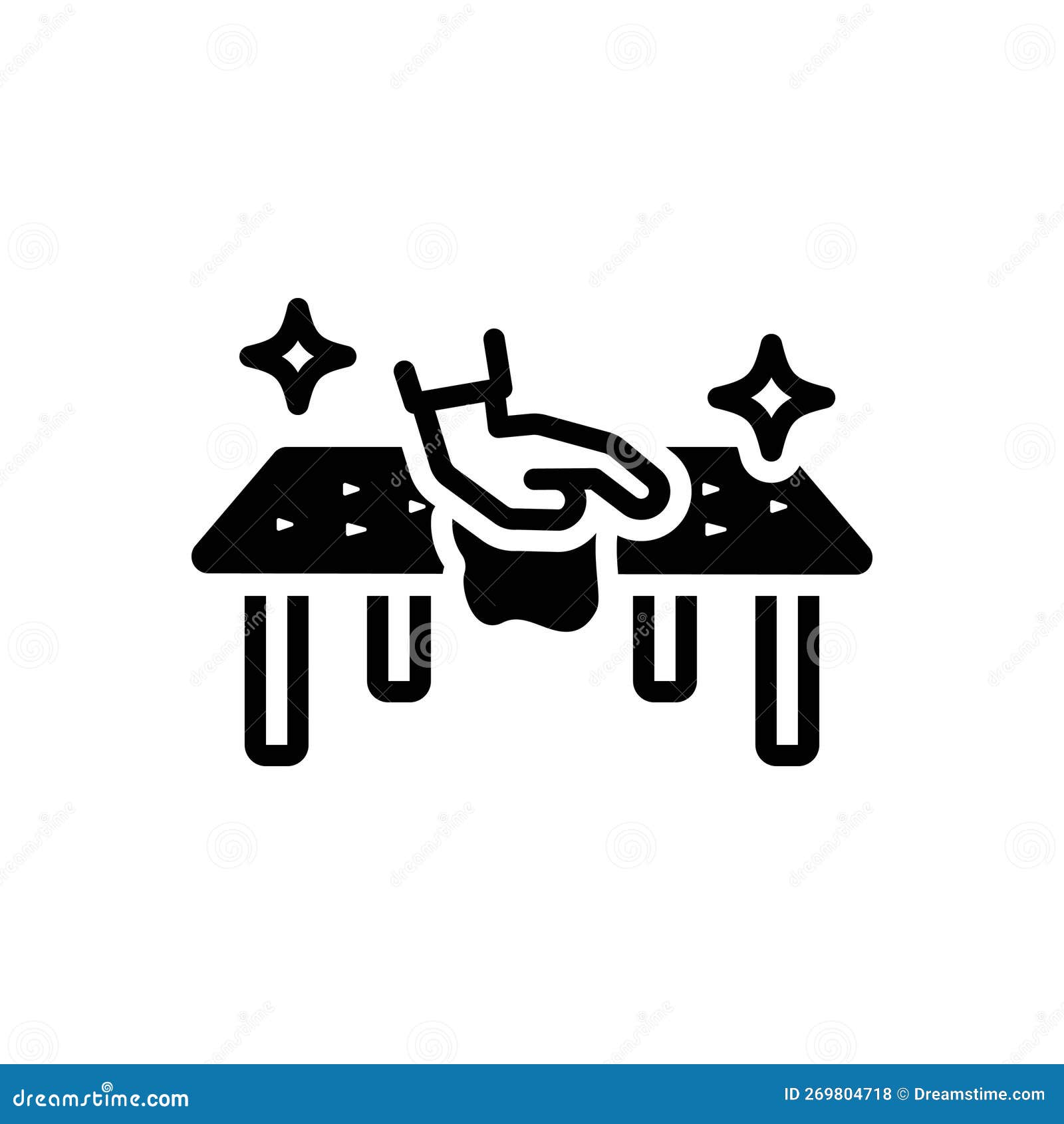 Black Solid Icon for Removing, Dust and Cleanly Stock Illustration ...