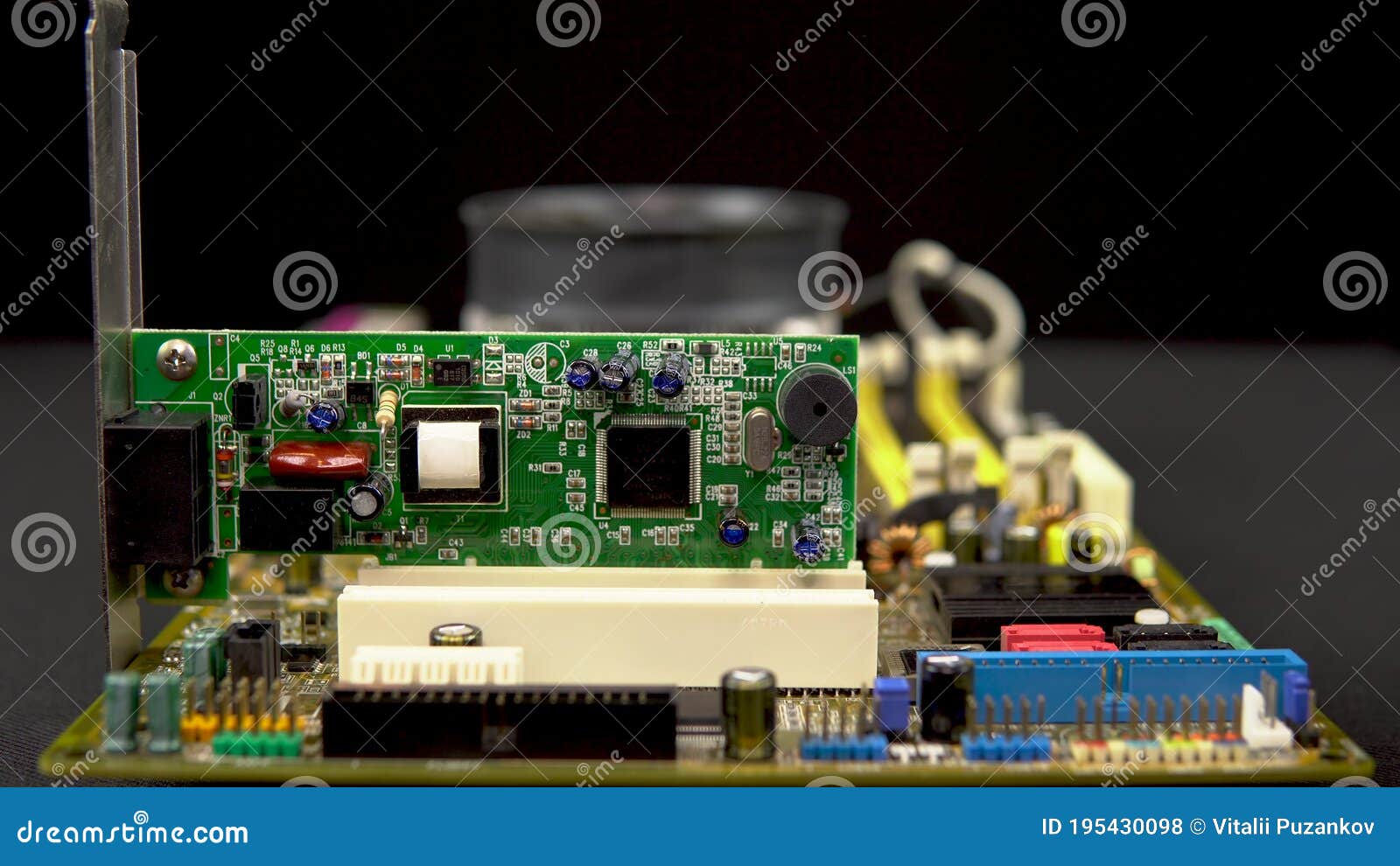 Removing a Network Card from the Motherboard. Network Data Transmission ...