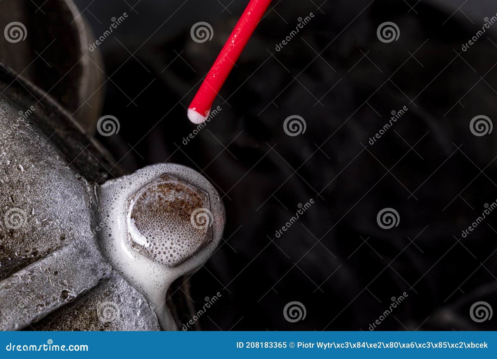 Removing a Seized and Rusty with a Chemical Agent. Minor Repair Work on ...