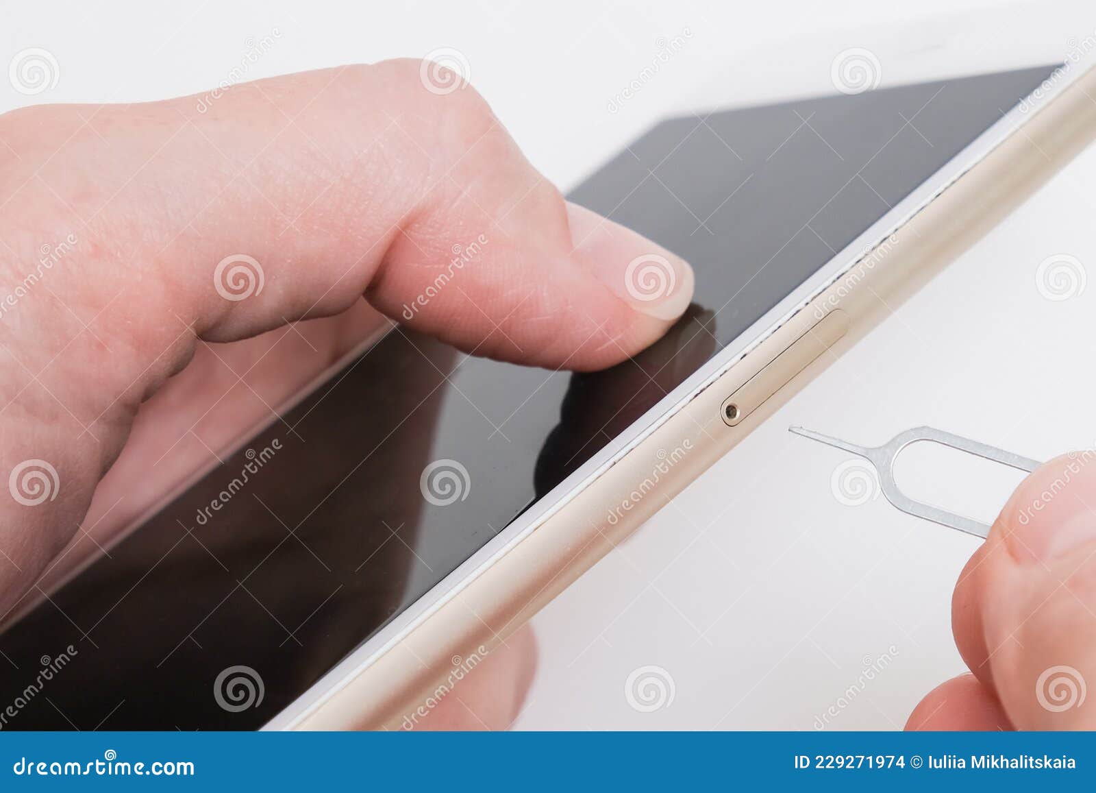 Removing a Sim Card Out of a Smartphone, Replacing Simcard and Changing ...