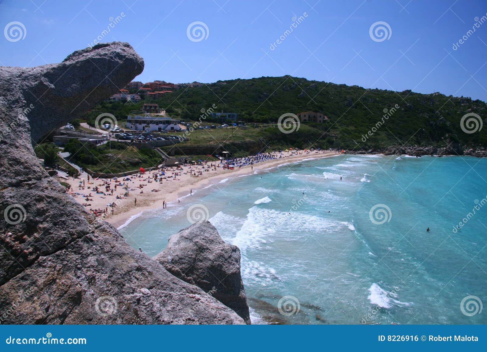 Landscape With Rena Di Levante And Rena Di Ponente Beach, Capo Testa ...