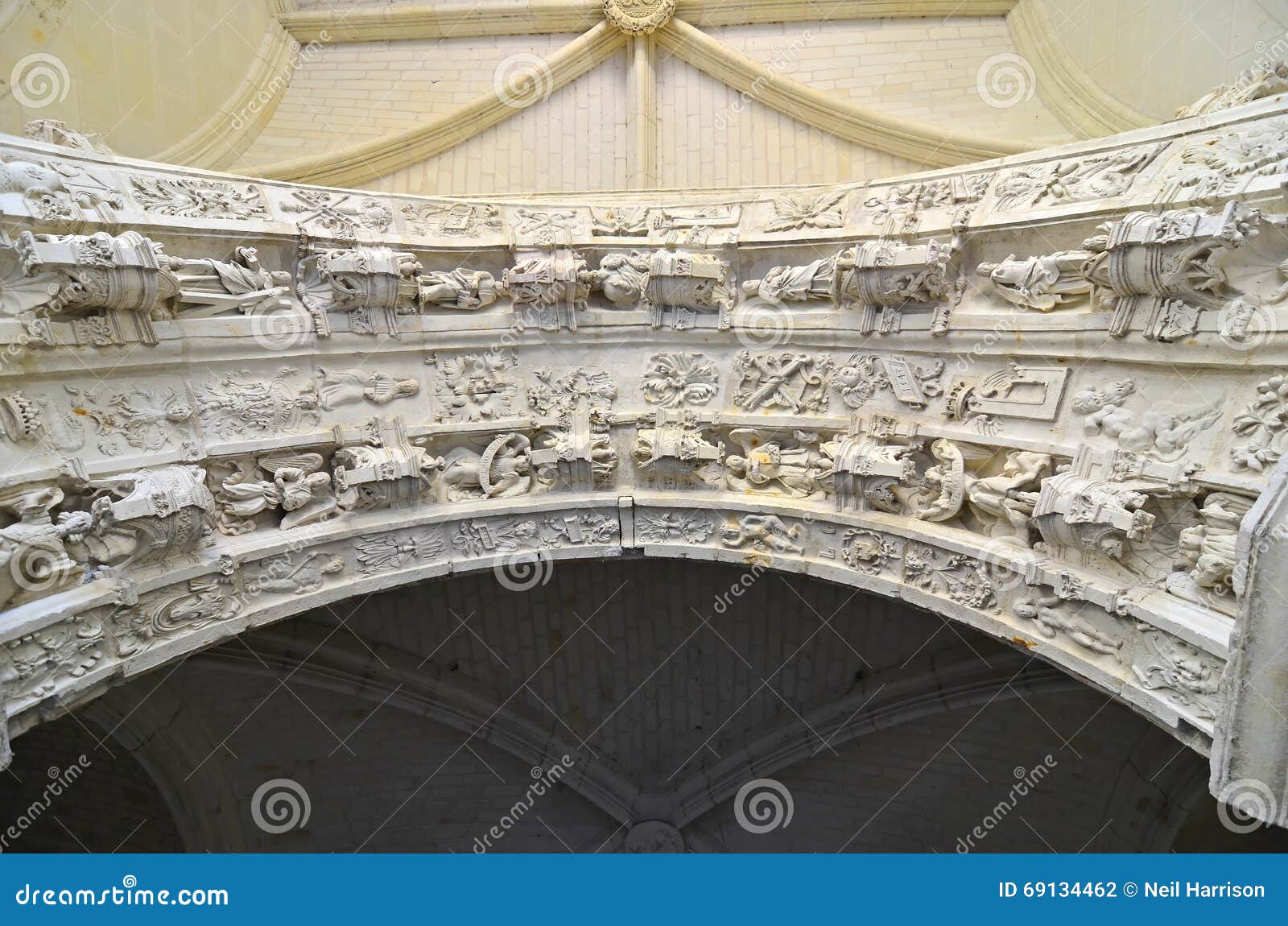 Renaissance-Bogen stockfoto. Bild von maurerarbeit, marmor - 69134462