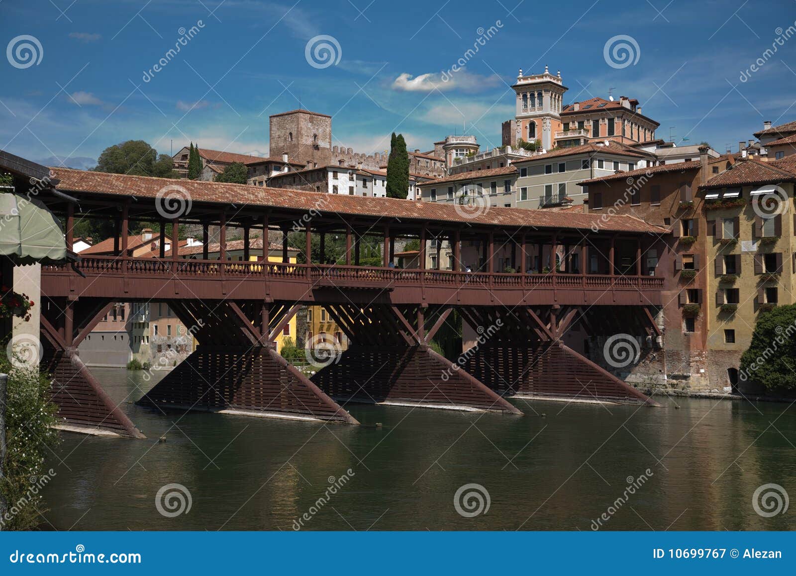 Renaissance Bridge (project by Palladio) Stock Image - Image of house ...