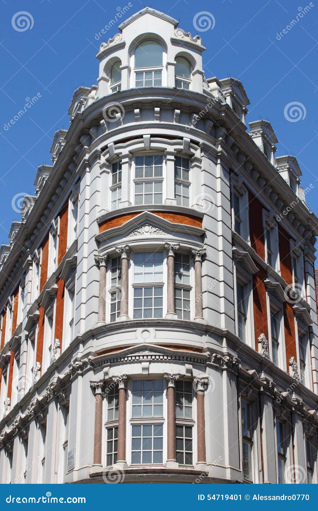 Renaissance Building in London Stock Image - Image of city, building ...